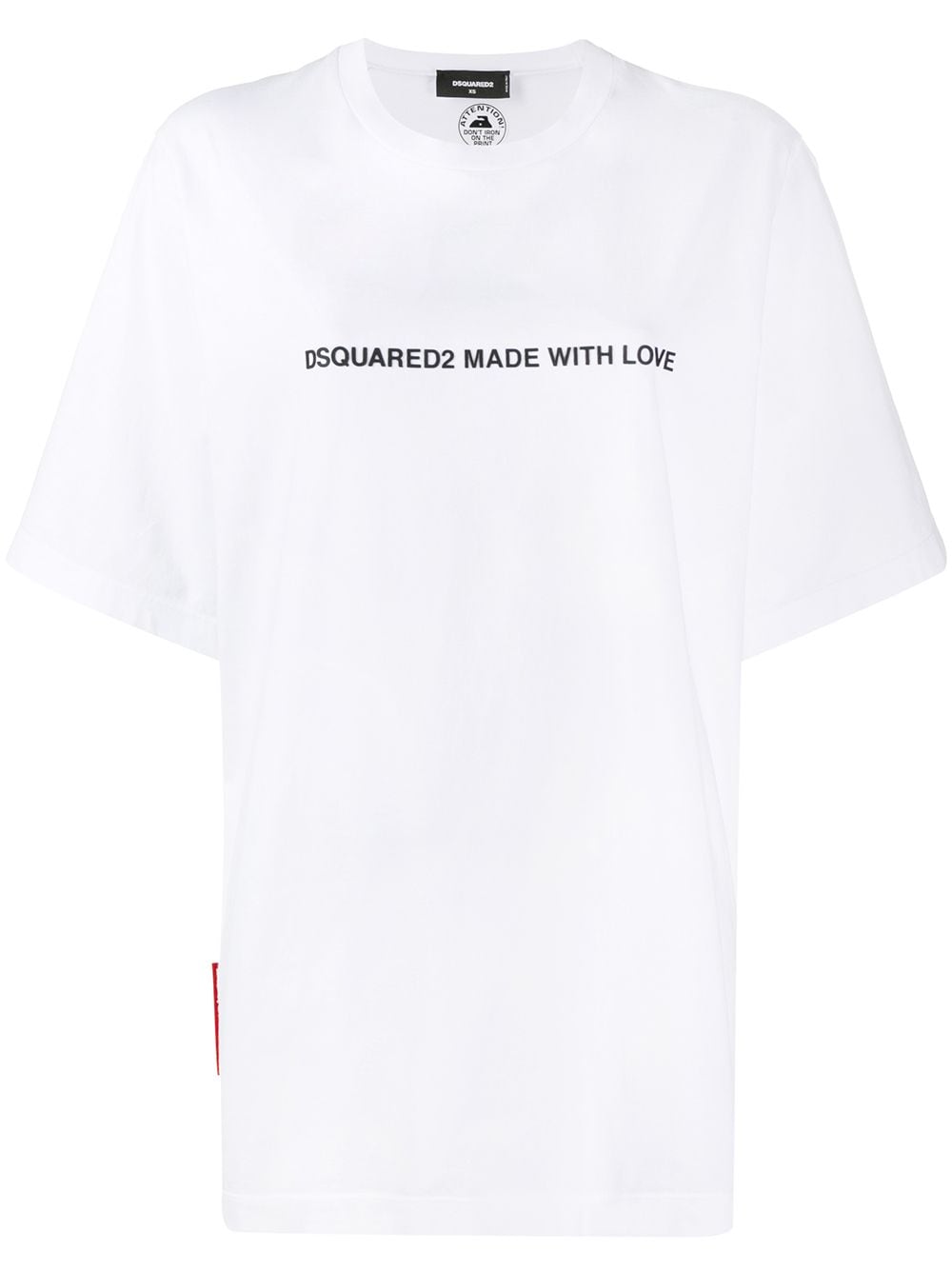 DSQUARED2 DSQUARED2 "Made With Love" Cotton T-Shirt