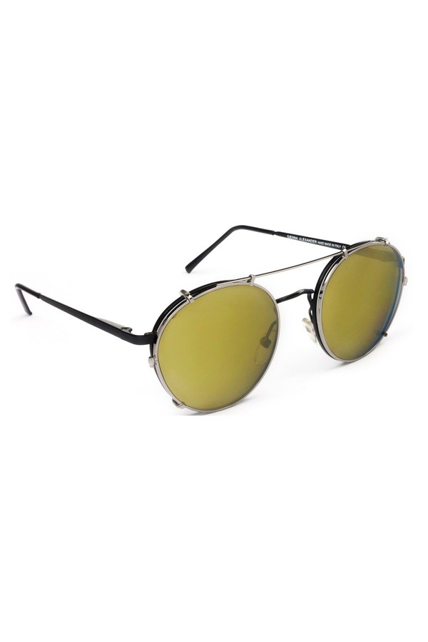 Sienna Alexander Shoreditch Clip-On Sunglasses - Red  display picture 1