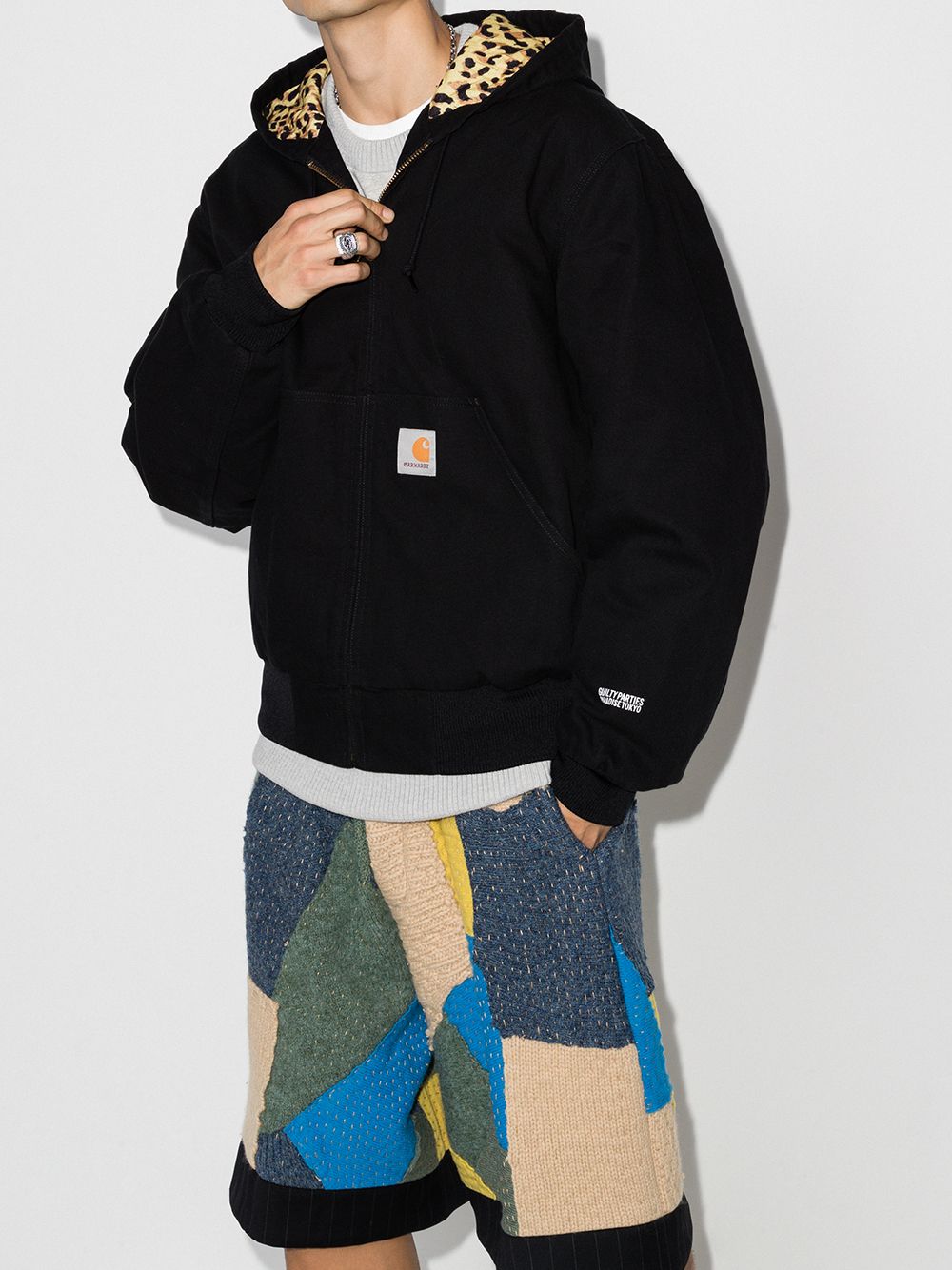 Wacko Maria X Carhartt Wip Og Active Jacket - Black | Editorialist