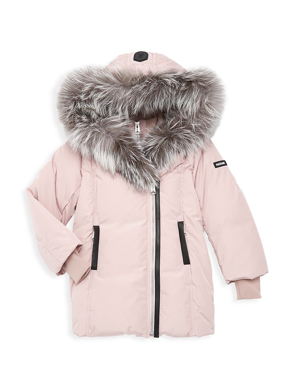 mackage pink fur