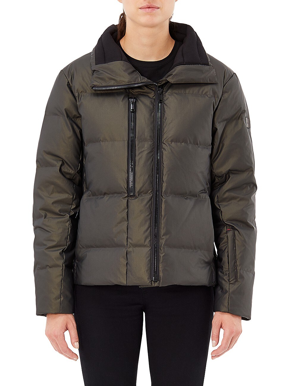 hi shine puffer jacket