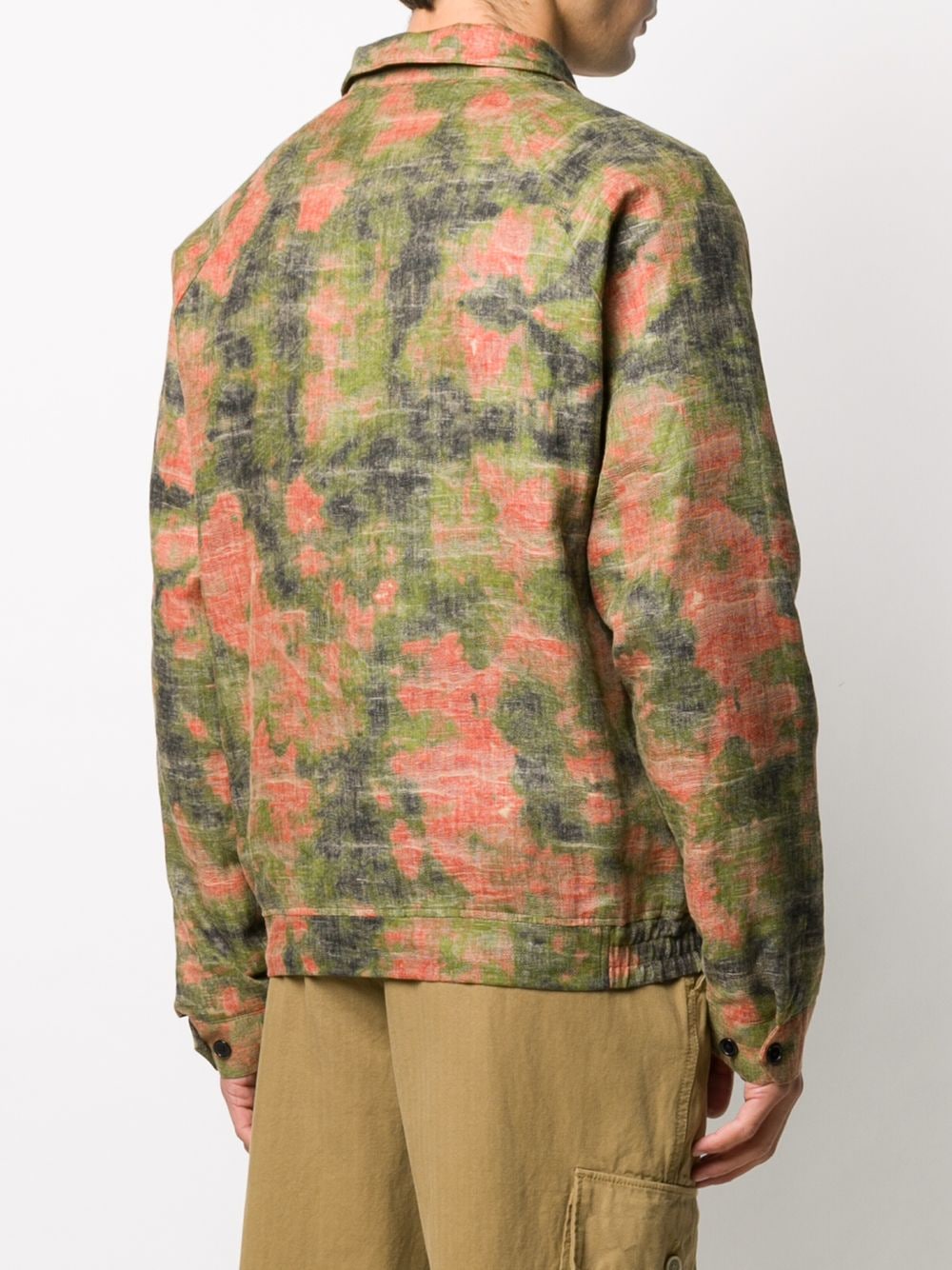 StüSsy Tie-Dye Jacket In Green - 32% Off | Editorialist