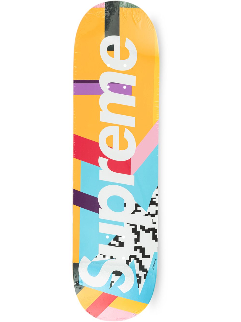 Supreme Mendini Graphic-Print Skateboard - Multicolour | Editorialist