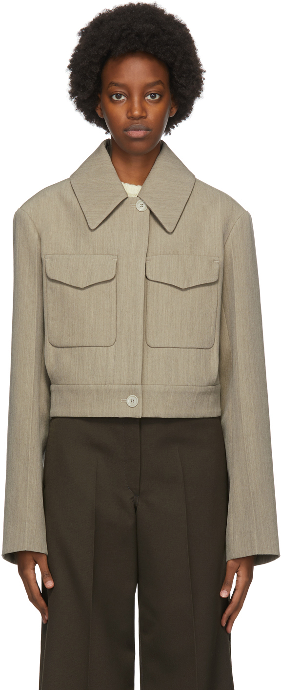 lemaire wool jacket