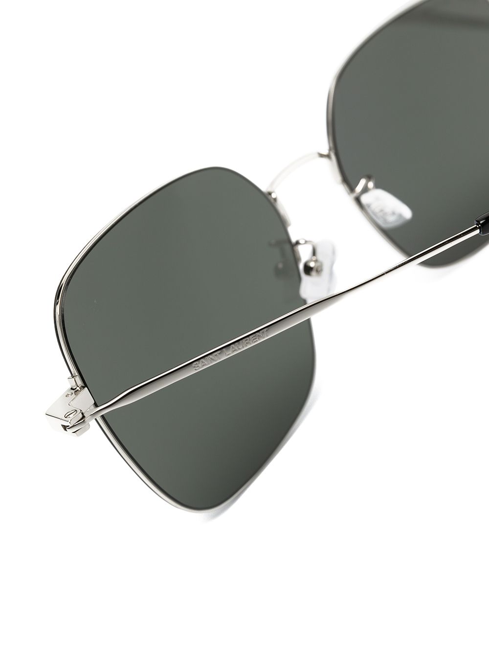 Saint Laurent SL410 WIRE 002 Sunglasses Black Square Frame, Black Lenses Saint Laurent SL410 WIRE 002 Sunglasses Black Square Frame  main image 4