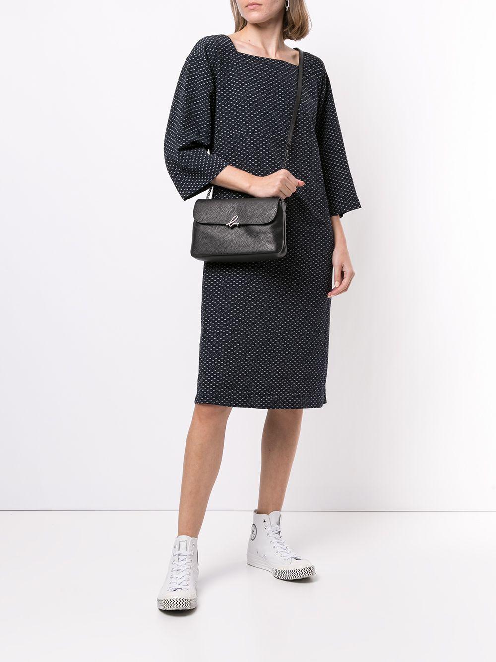 AGNES B. agnès b. Logo Plaque Cross-Body Bag