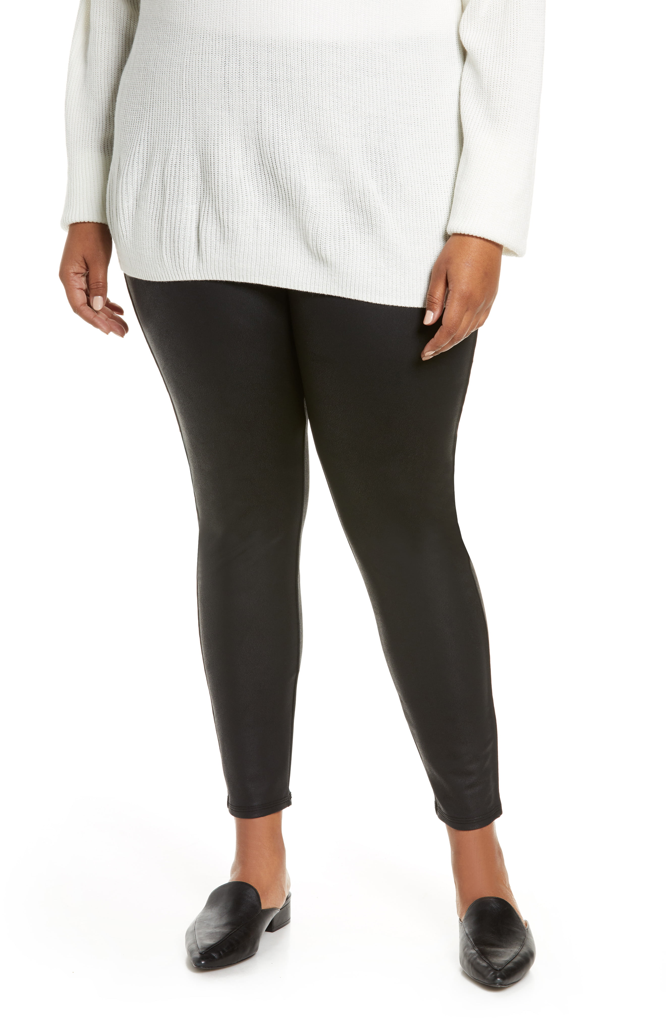 Coated leggings plus size Clearance