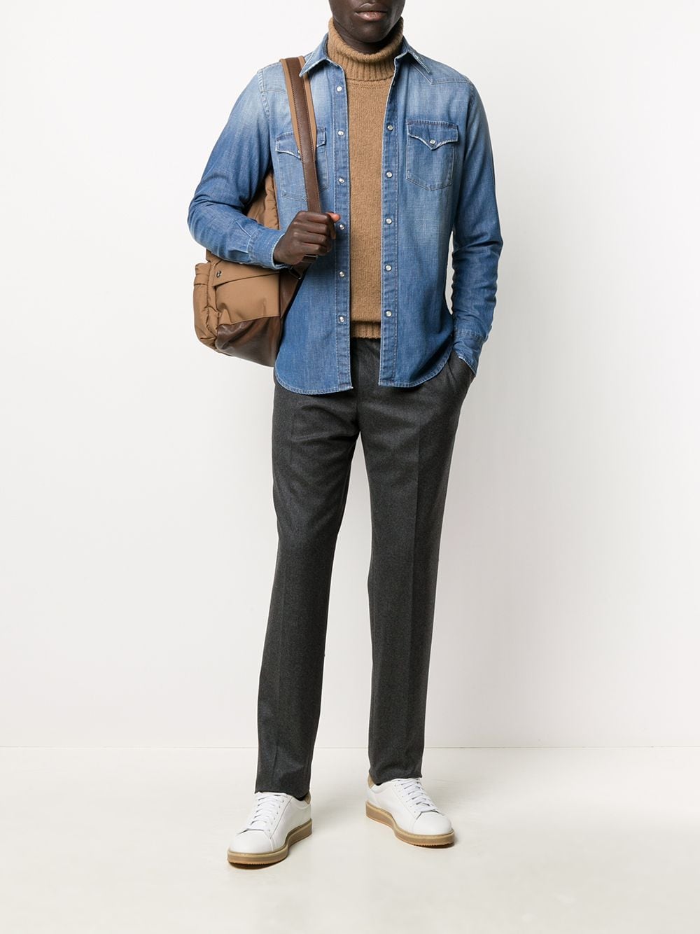 CANALI Canali Straight-Leg Trousers