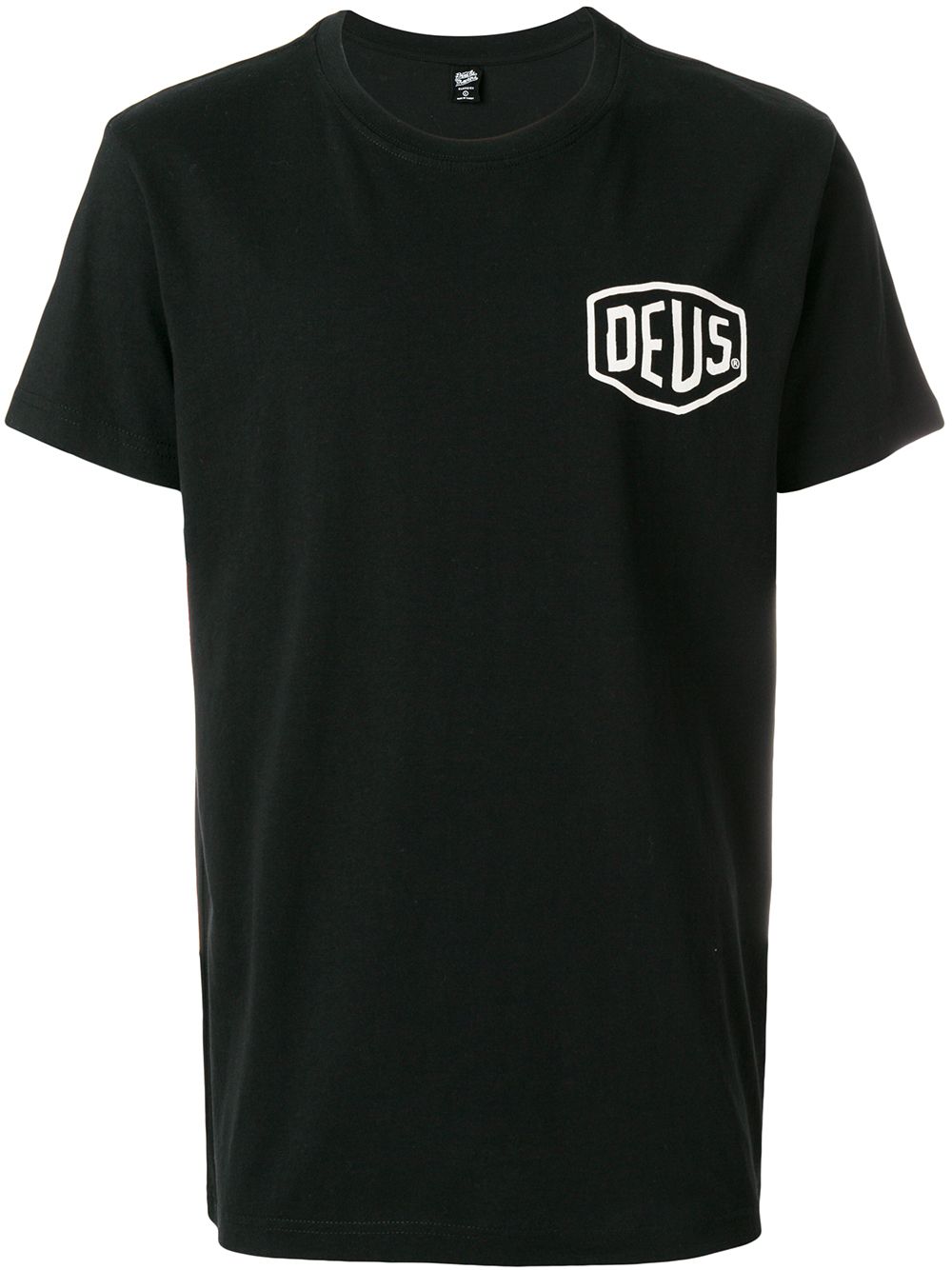 Deus Ex Machina Oversized Logo T-Shirt Black Editorialist