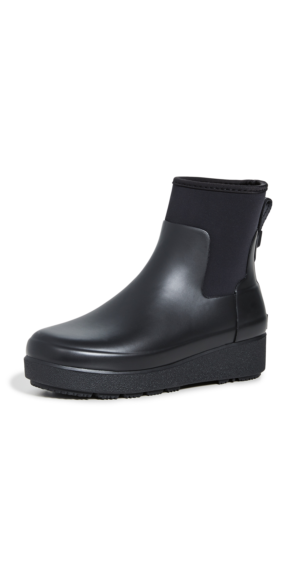 patent leather hunter boots