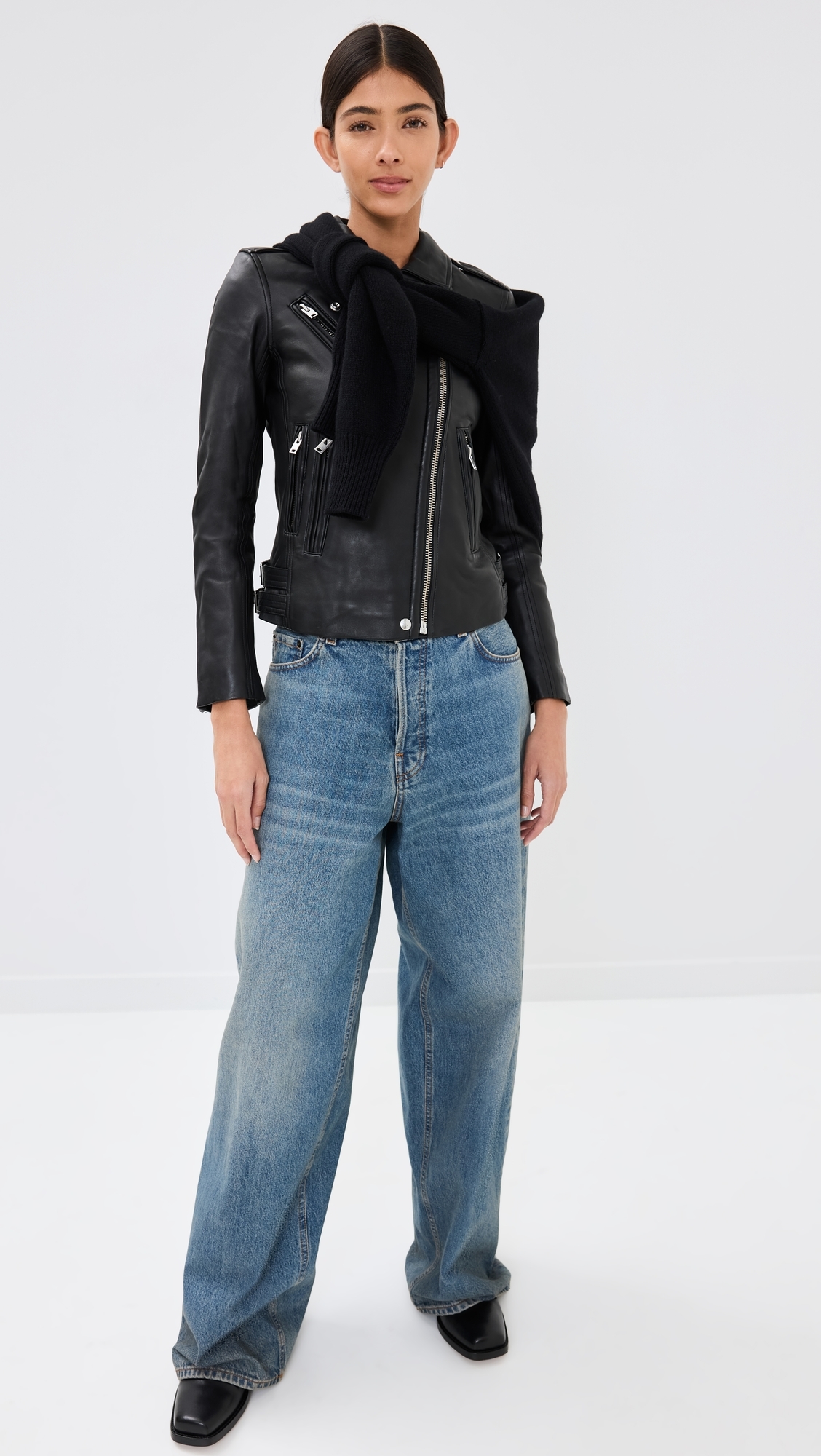 IRO PARIS IRO Han Leather Moto Jacket
