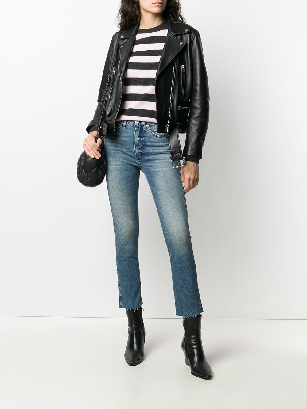 3X1 3x1 Stonewashed Skinny Jeans