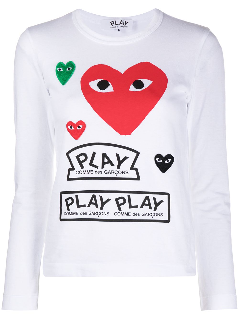 PLAY COMME DES GARCON Comme Des Garçons Play Long-Sleeved T-Shirt