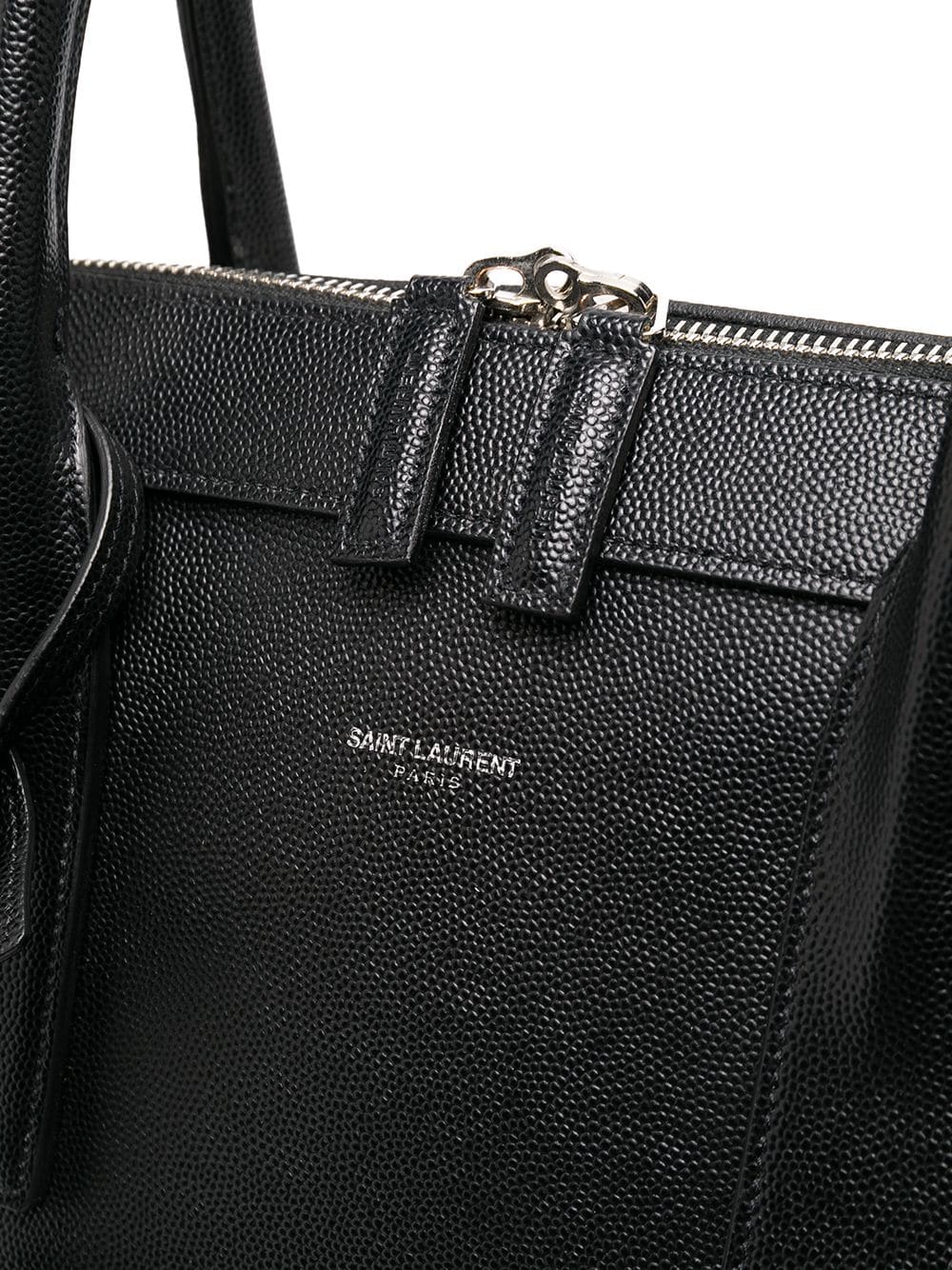 Saint Laurent Museum Briefcase In Black | Editorialist