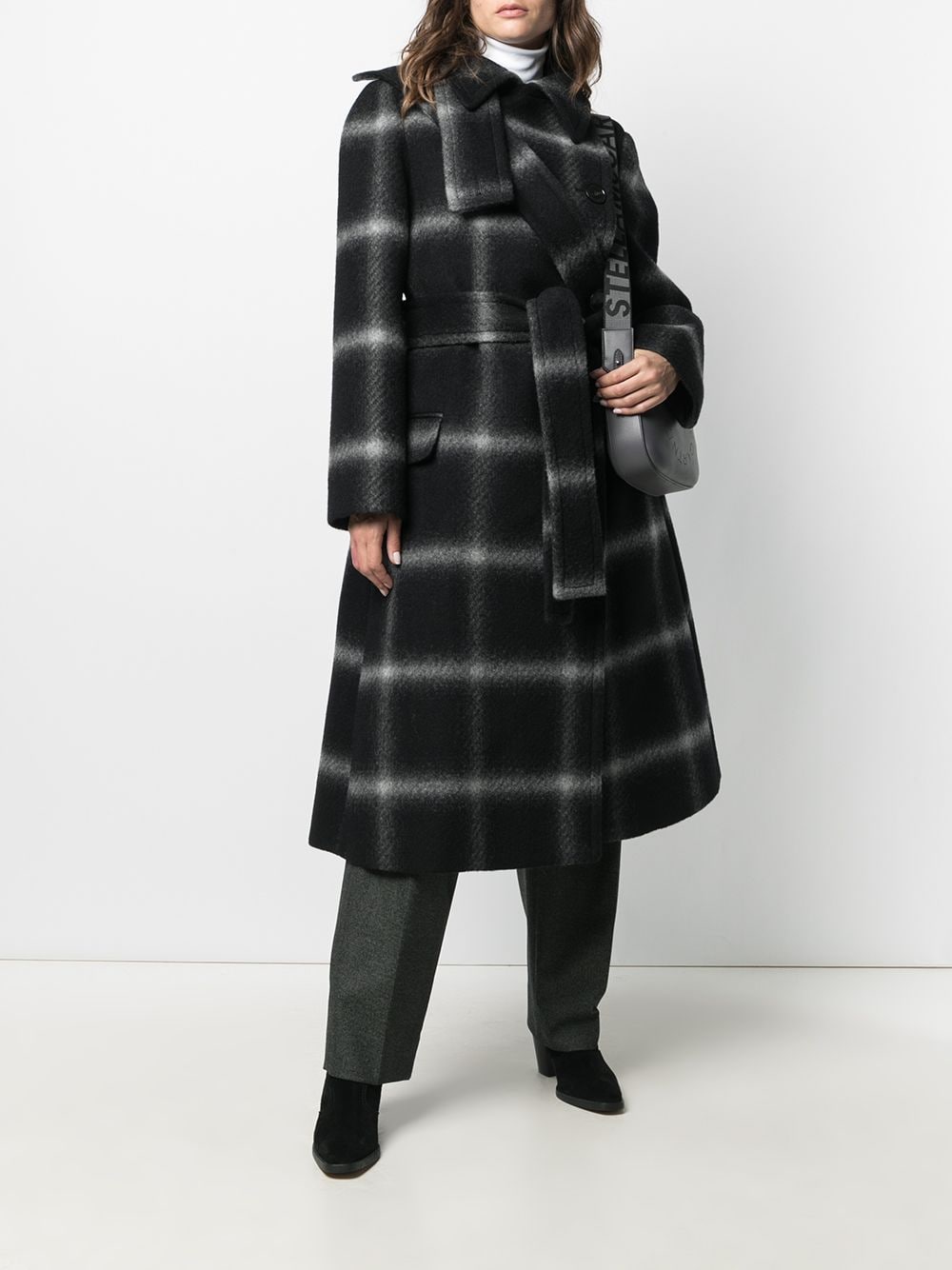 STELLA MCCARTNEY Stella McCartney Sophia Checked Wool Coat