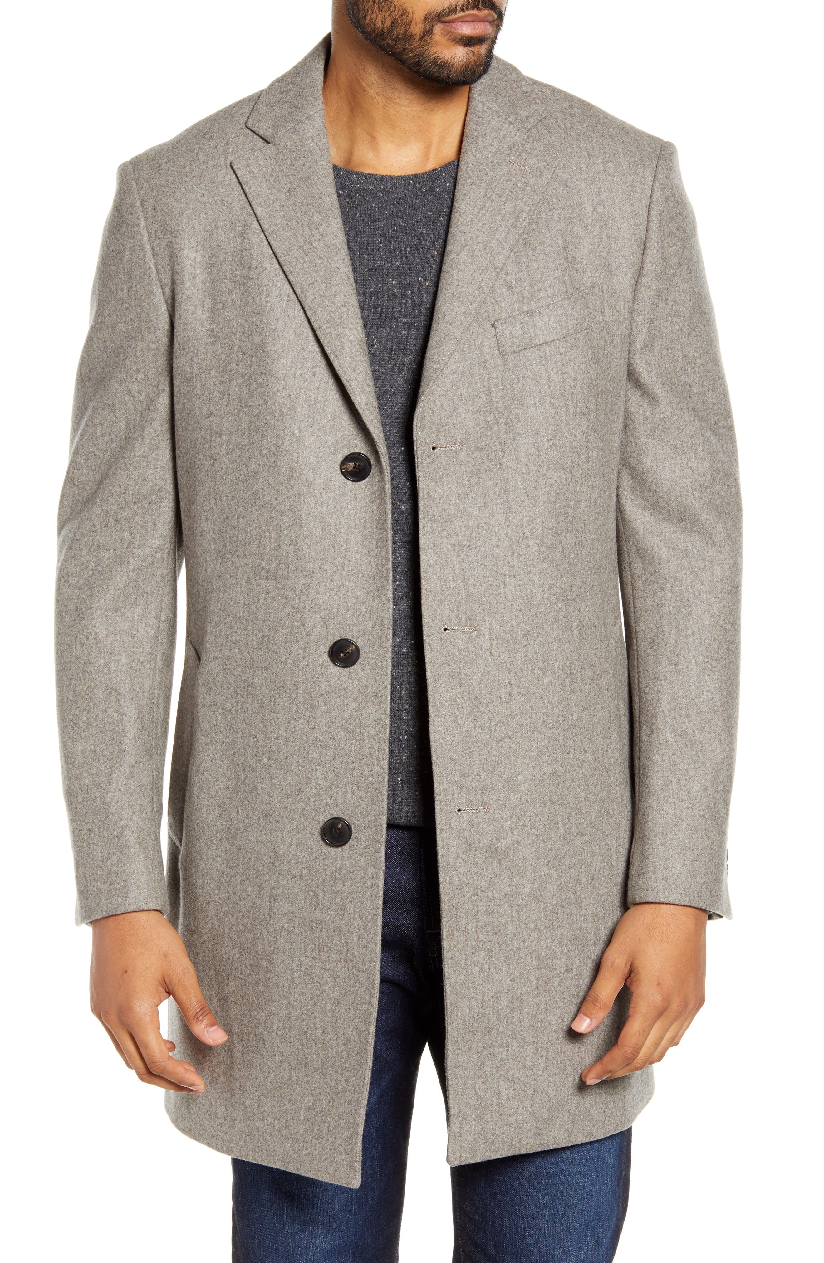 unstructured overcoat