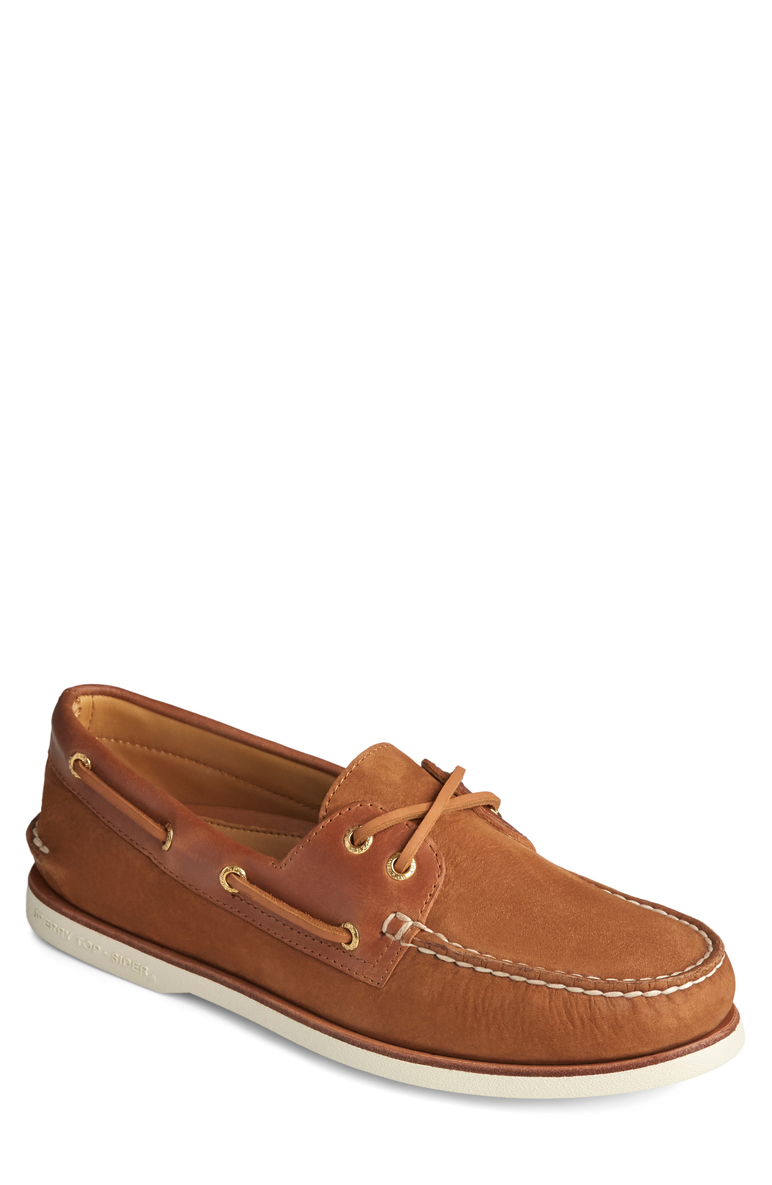 Sperry Top Sider Gold Cup Boat Shoes Leather Men\'s Size 9.5M Sahara Brown Men main image 4