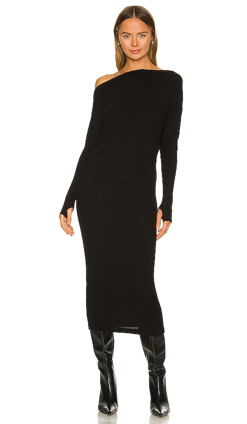 ENZA COSTA Enza Costa Sweater Knit Slouch Dress