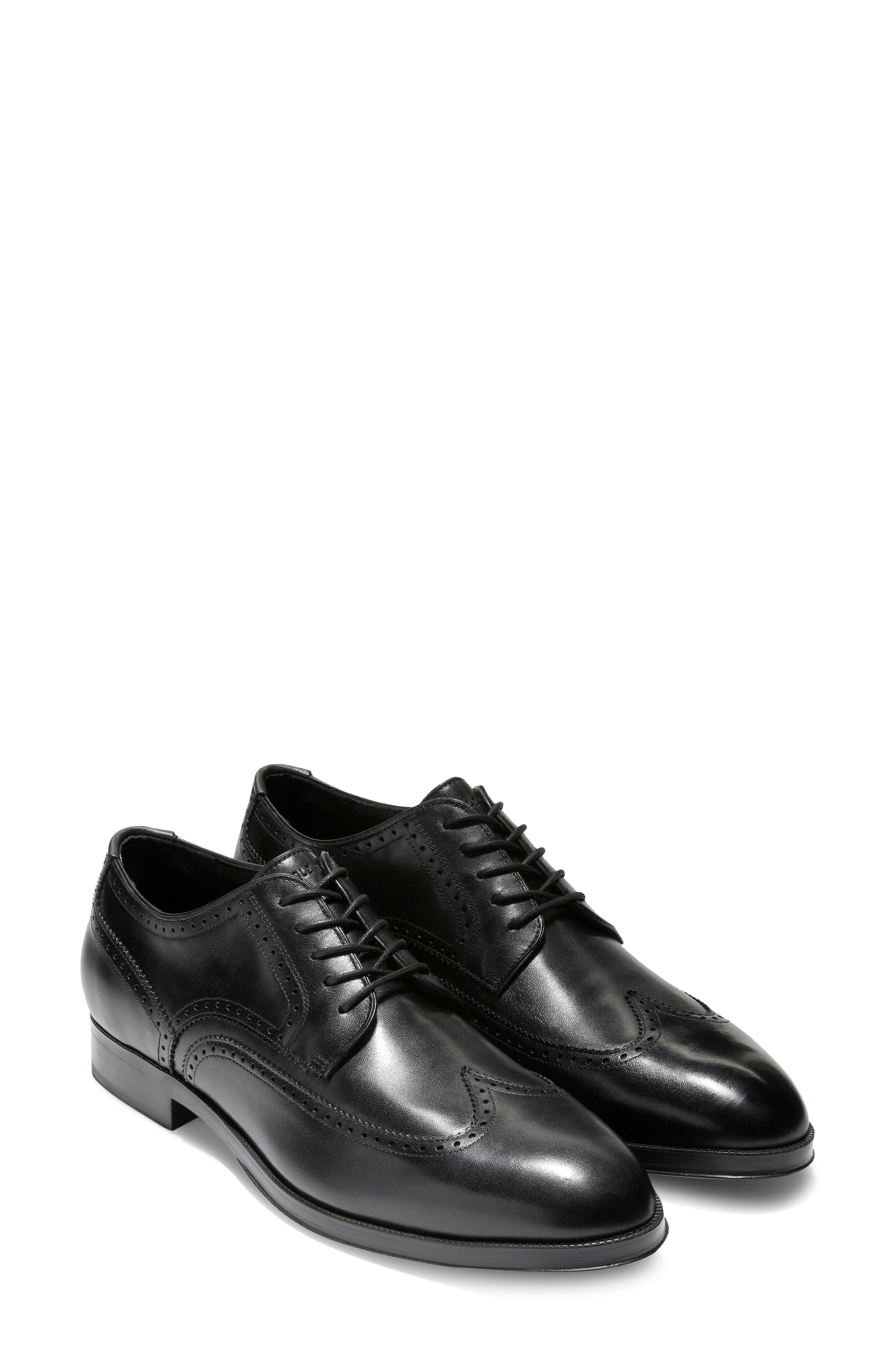 Cole Haan Dawson Grand 360 Waterproof Wingtip - Black  display picture 1