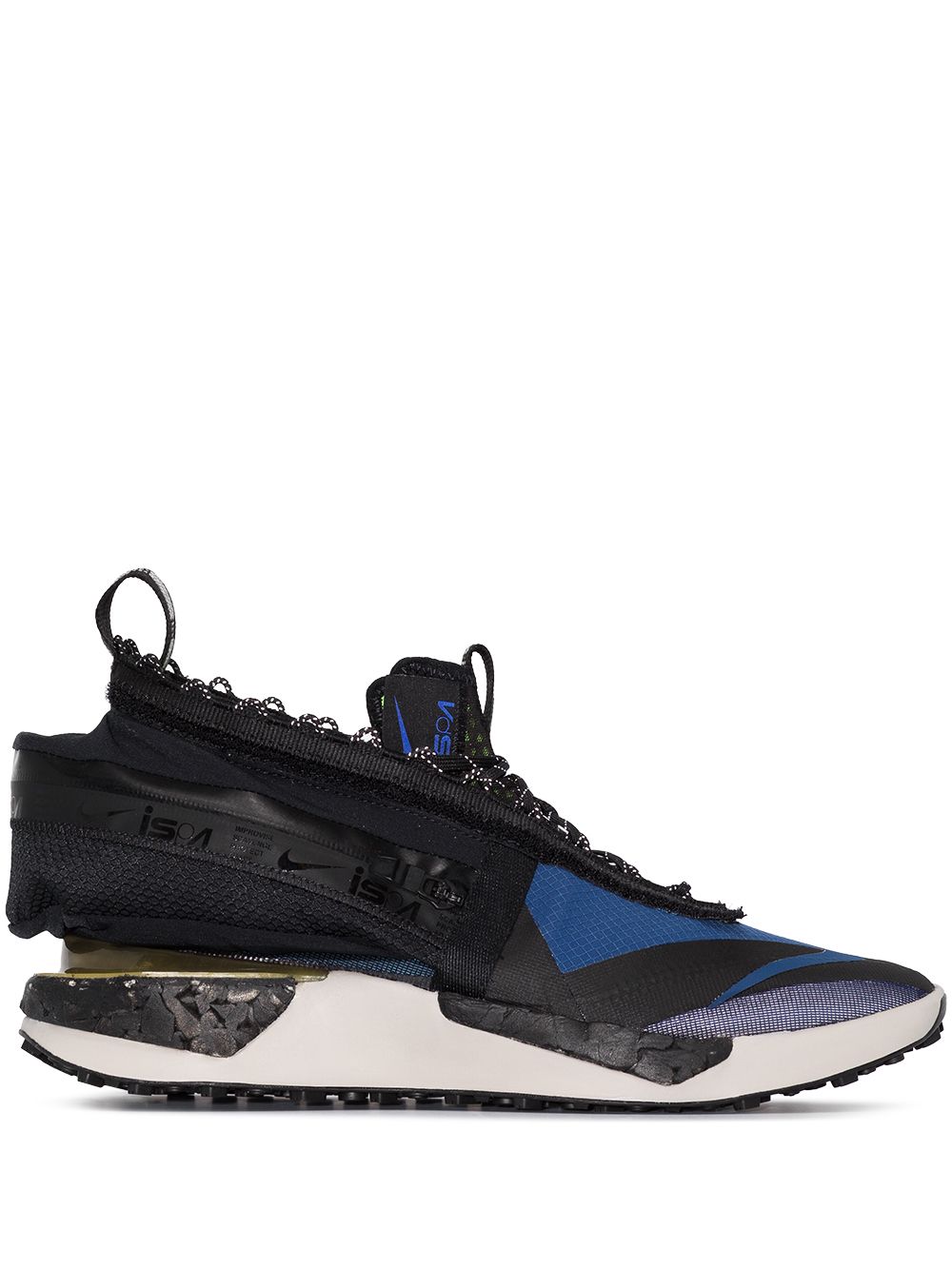 Nike Ispa Drifter Gator Sneakers - Black | Editorialist Nike Drifter Gator ISPA Womens Size 5.5 Running Black Blue Shoes Water Resistant main image 0
