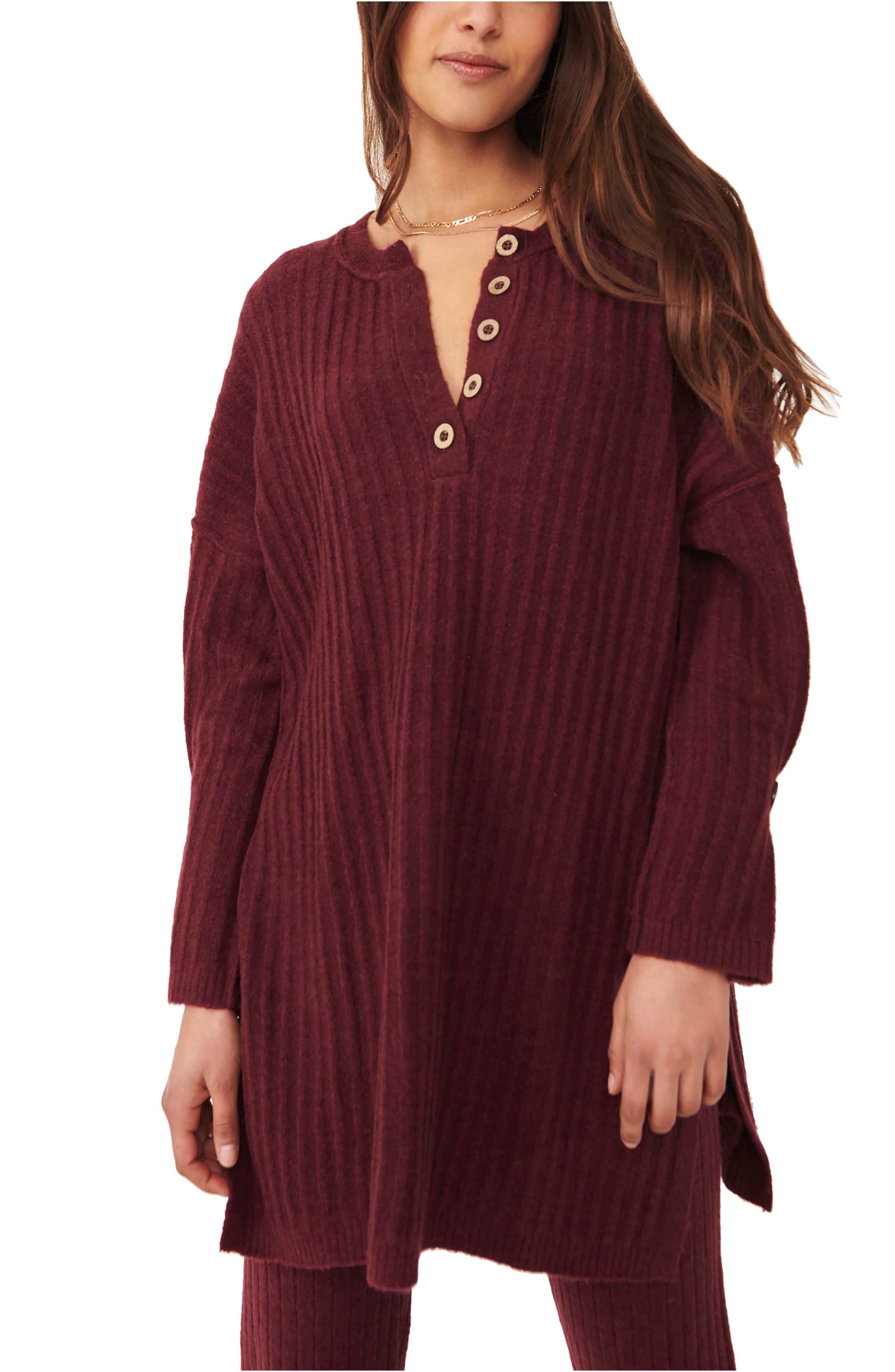 around the clock tunic sweater free people