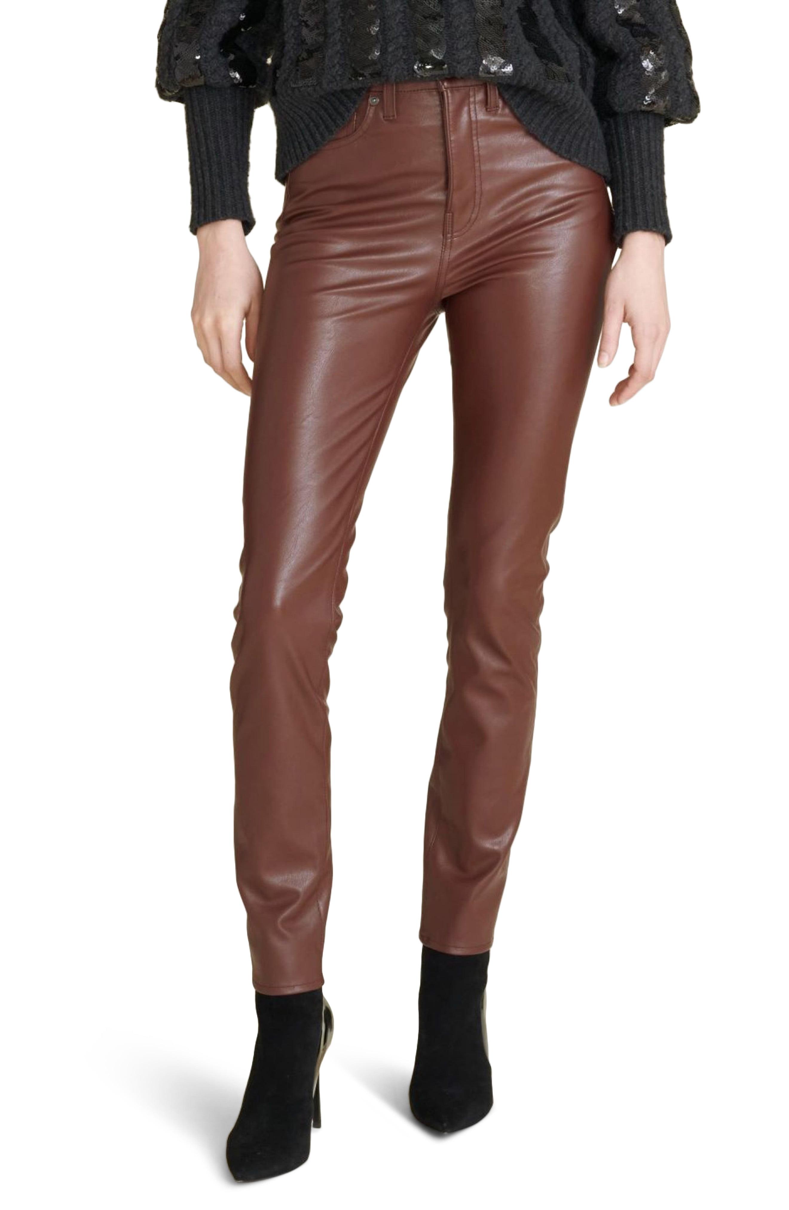 Faux Leather Skinny Pants 