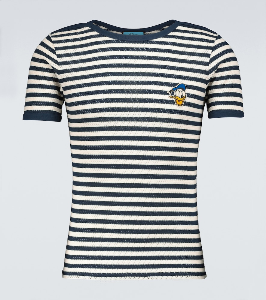 Gucci Disney X Striped T-Shirt - Blue | Editorialist