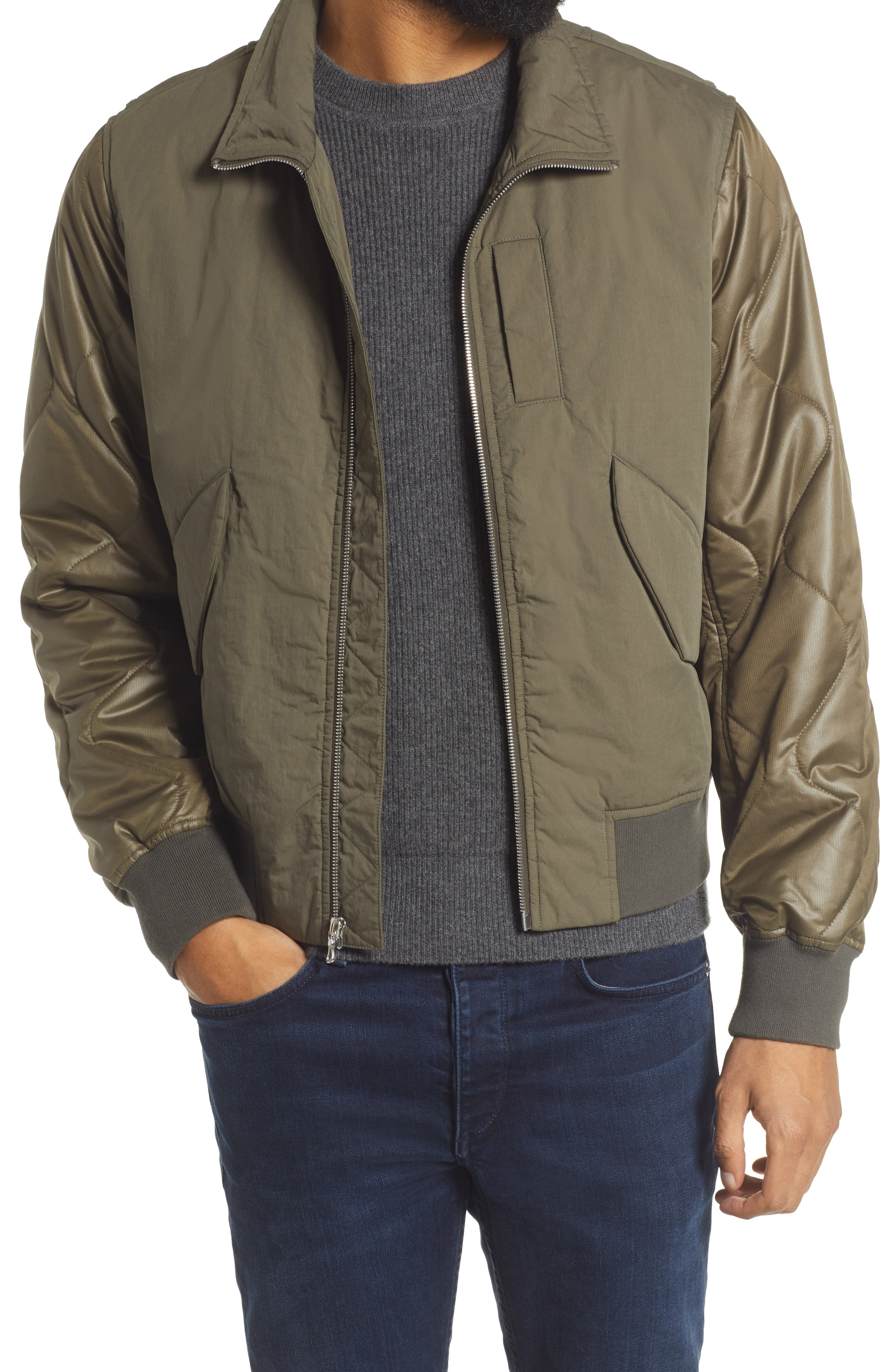 water resistant bomber jacket