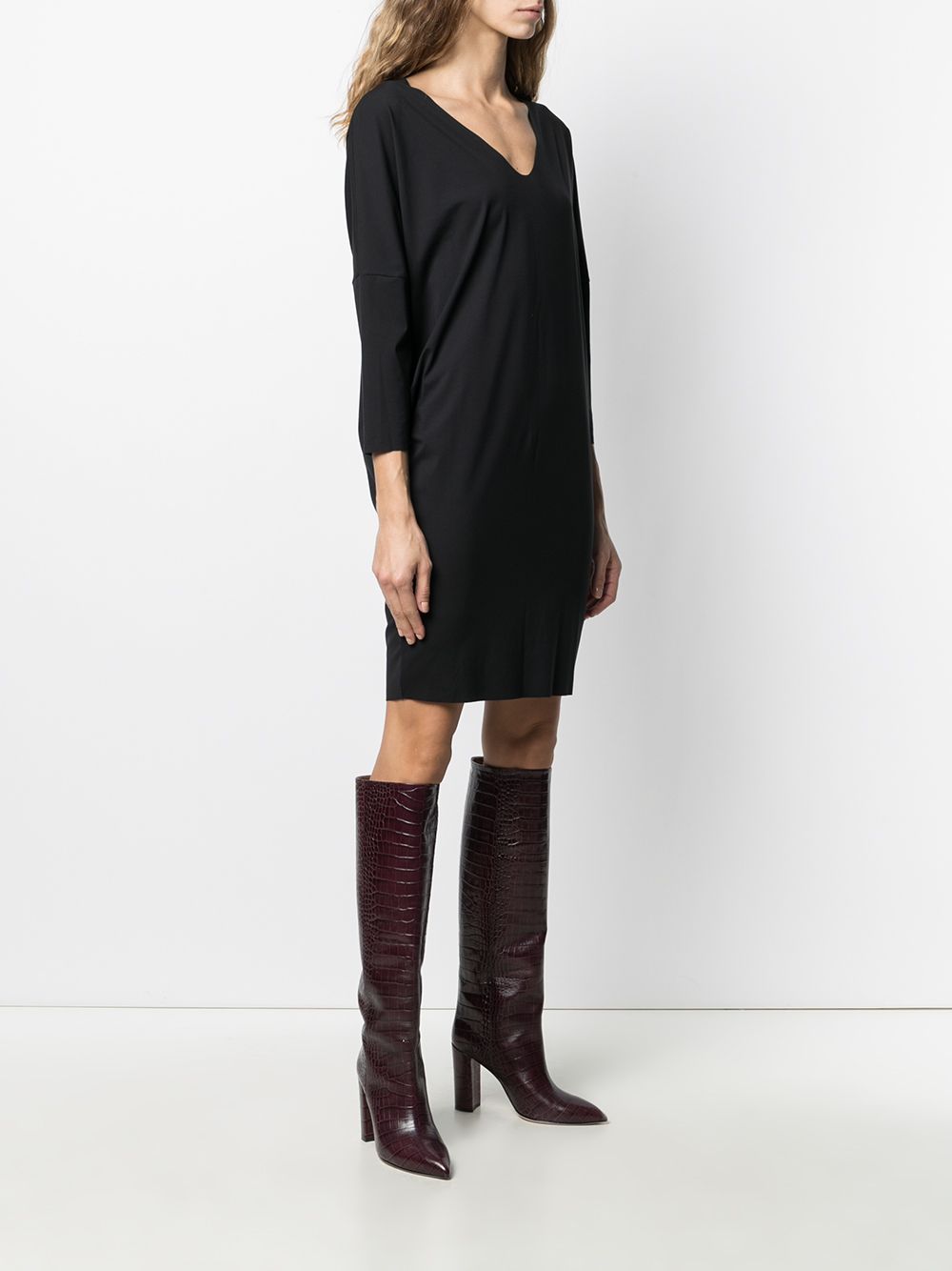 pure cut dress wolford Wolford S Aurora Black Pure Cut Dress 52803 7005  Izzi of Baslow