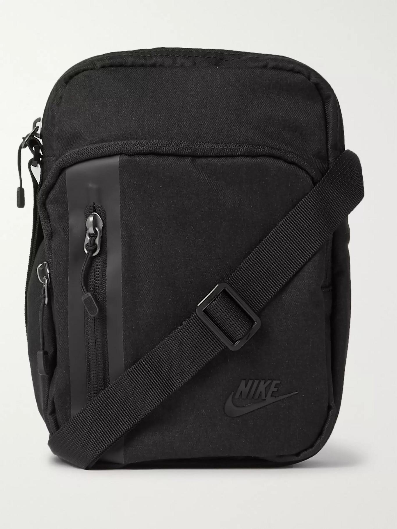 black nike satchel