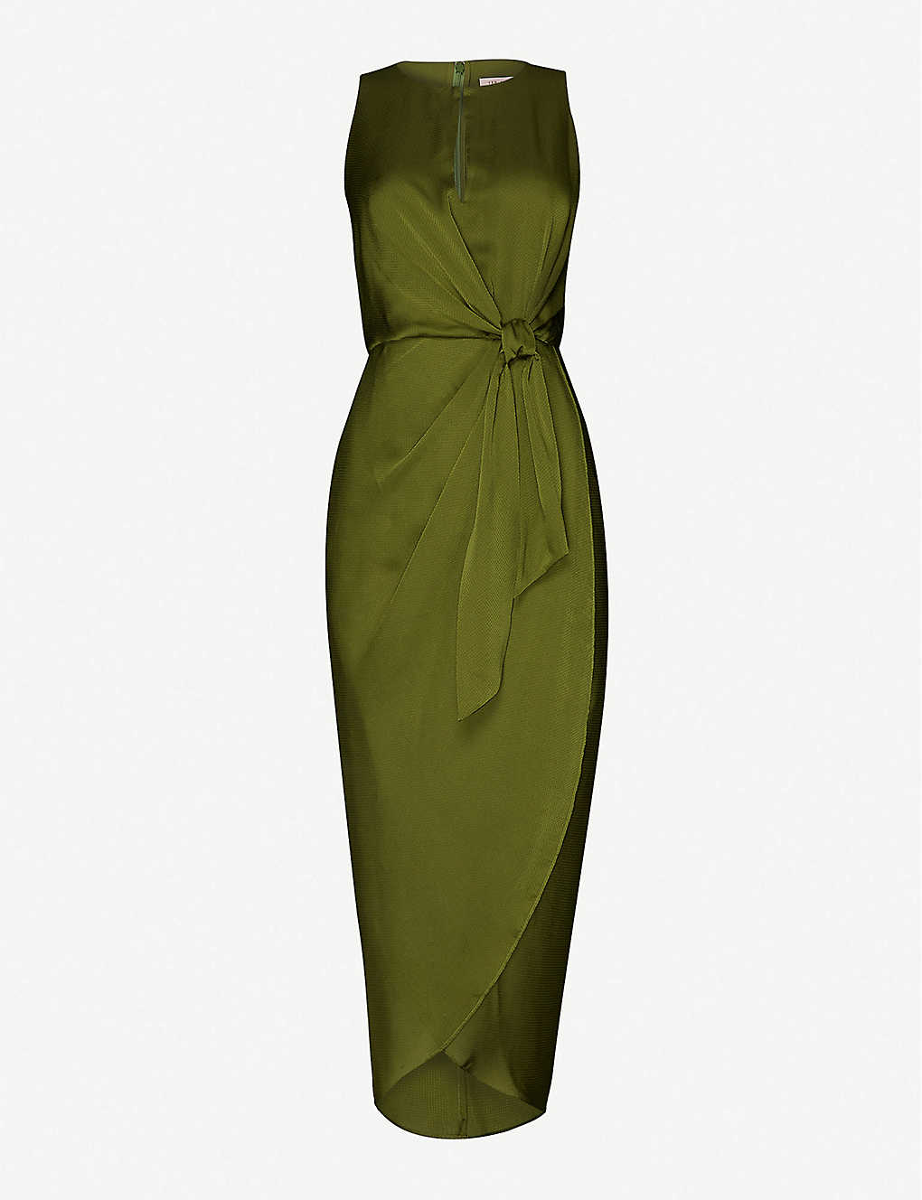 Ted baker sleeveless satin midi dress Outlet