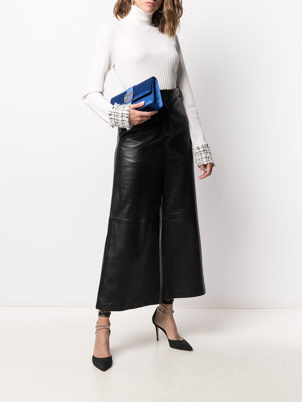 MANOLO BLAHNIK Manolo Blahnik Capri Clutch