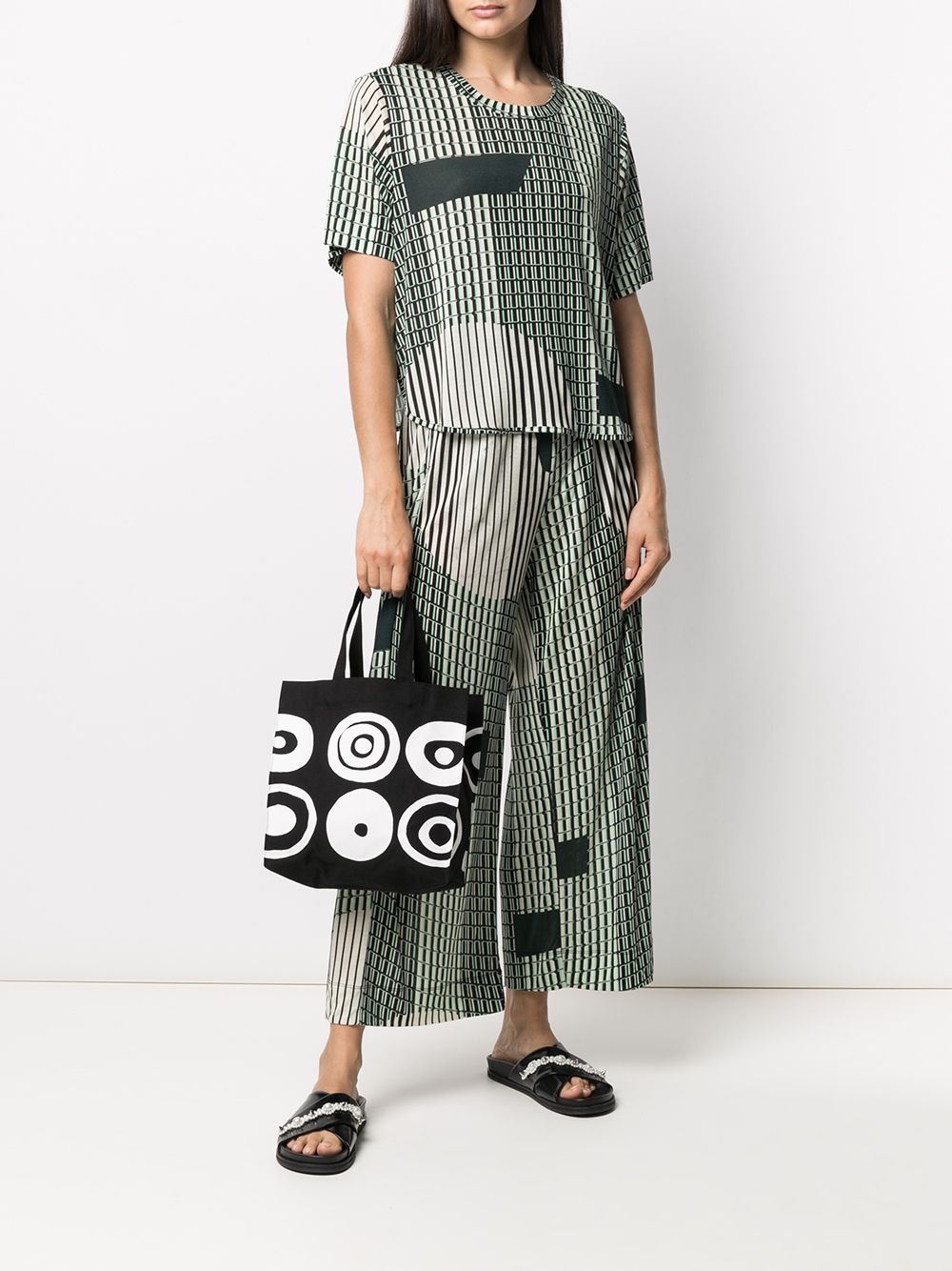 10 CORSO COMO Graphic Print Tote Bag