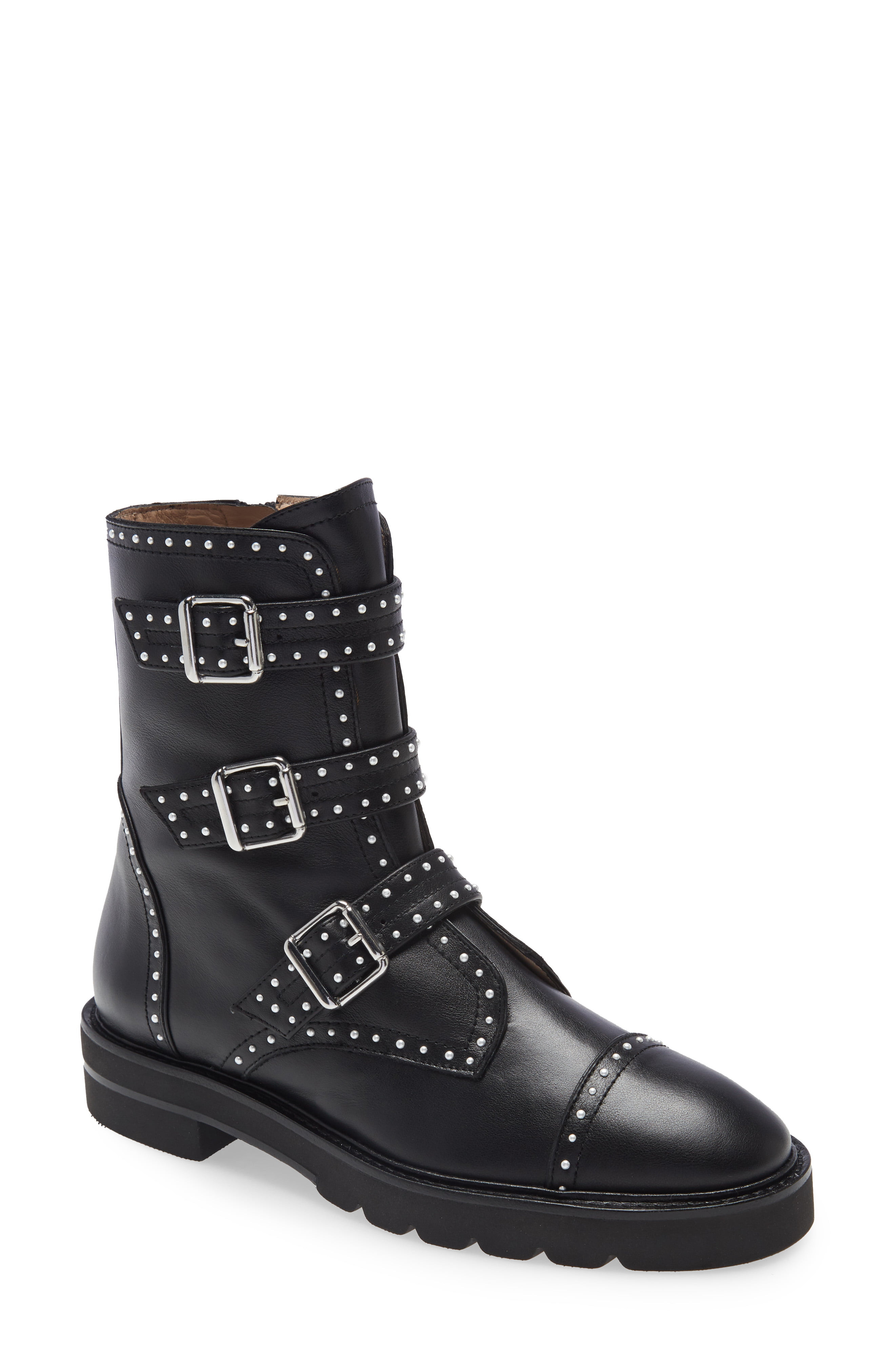 stuart weitzman motorcycle boots