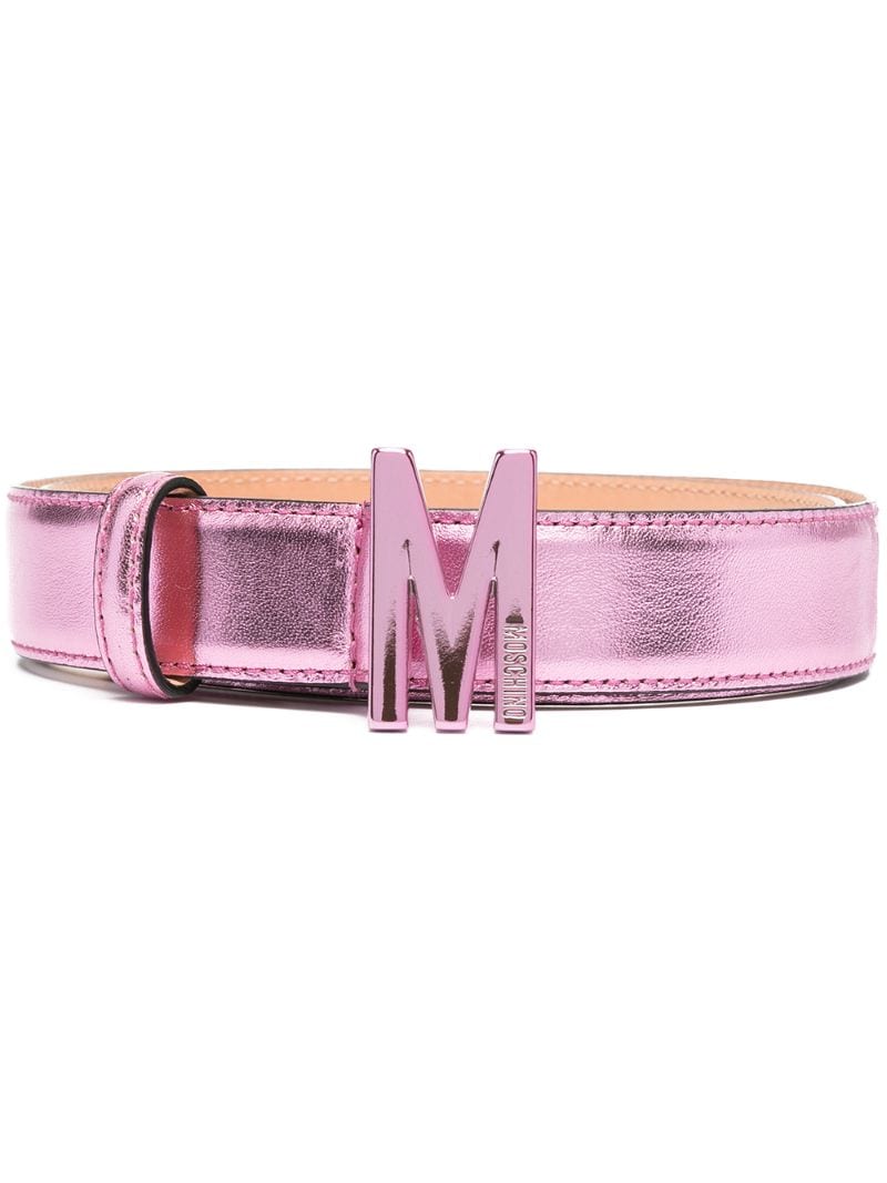 m logo belt