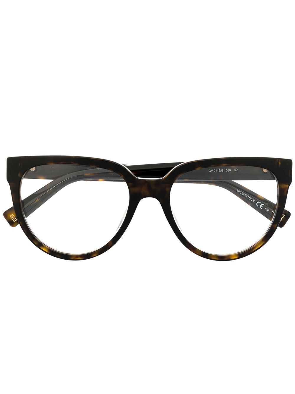 tortoise shell clear lens glasses