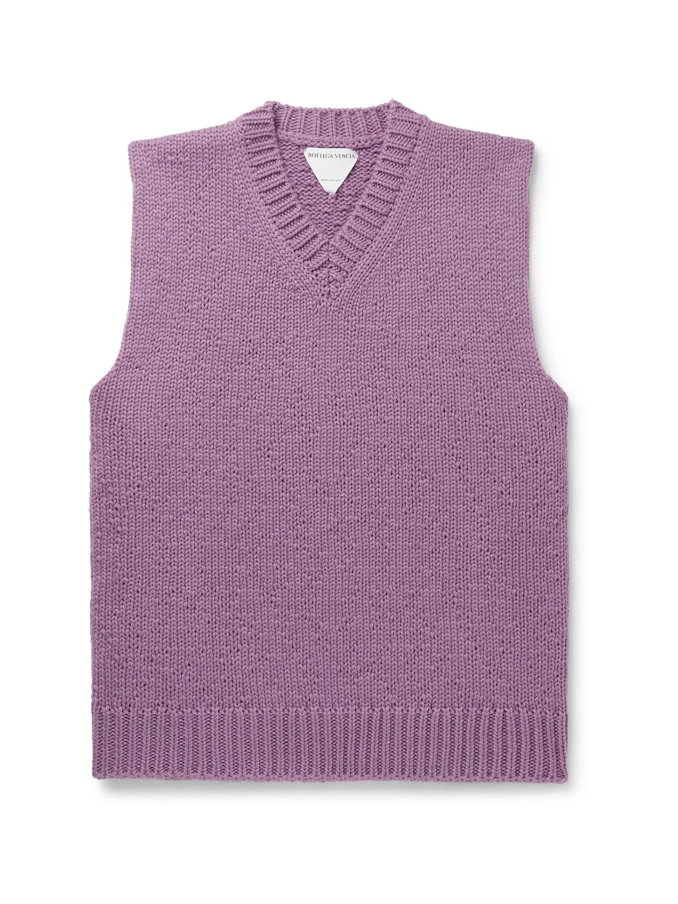 Sleeveless Knitted Sweater