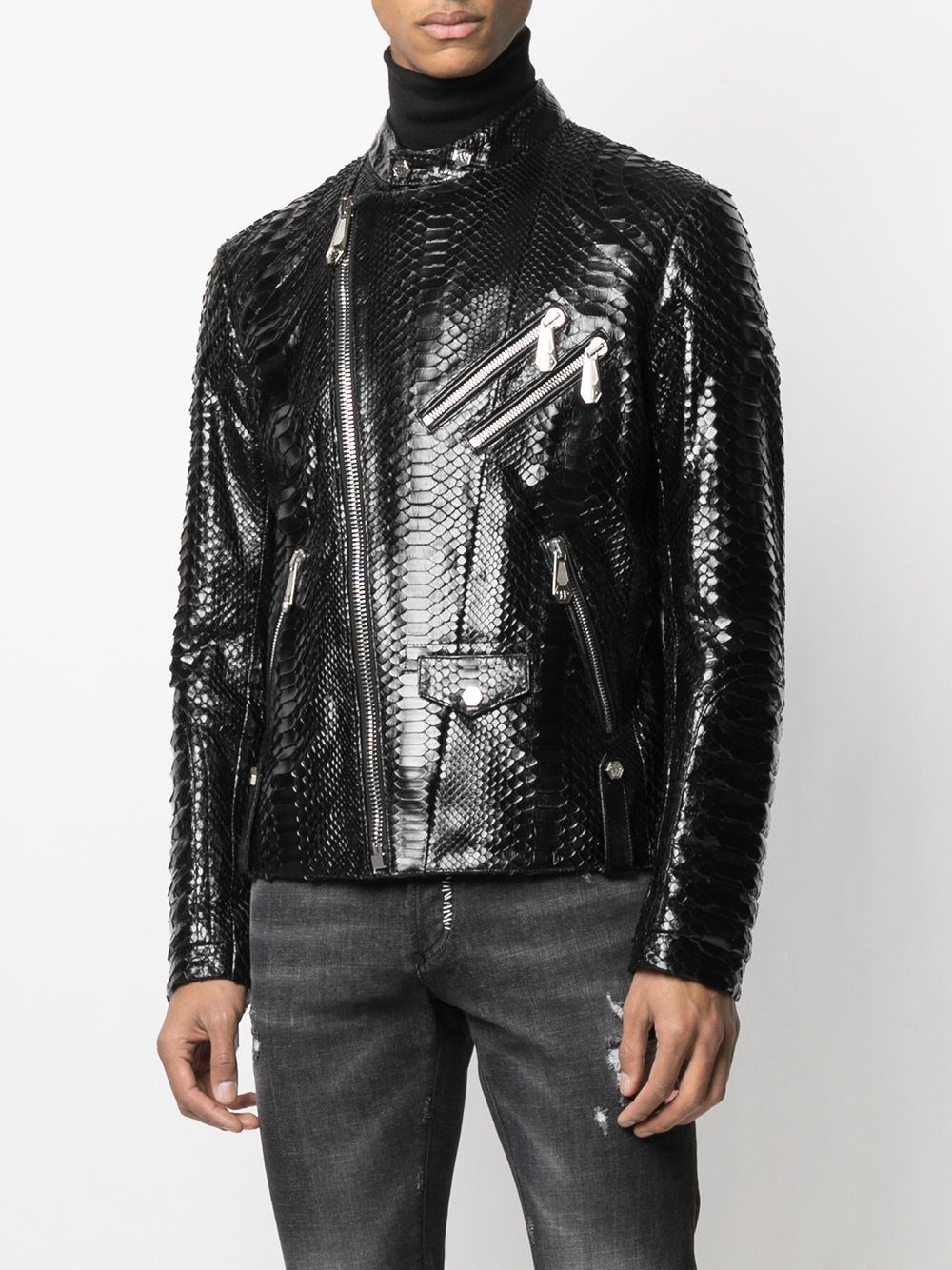 PHILIPP PLEIN Rock PP Biker Jacket