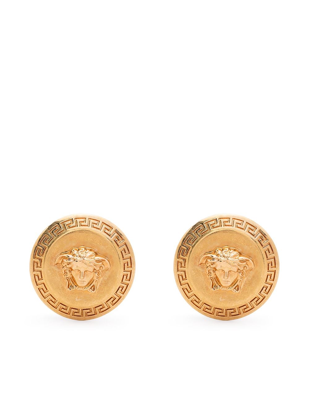 VERSACE Versace Leather Platform Mules