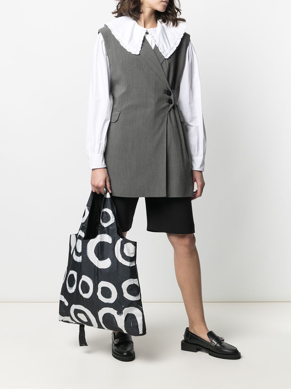 10 CORSO COMO 10 CORSO COMO Reversible Printed Tote Bag
