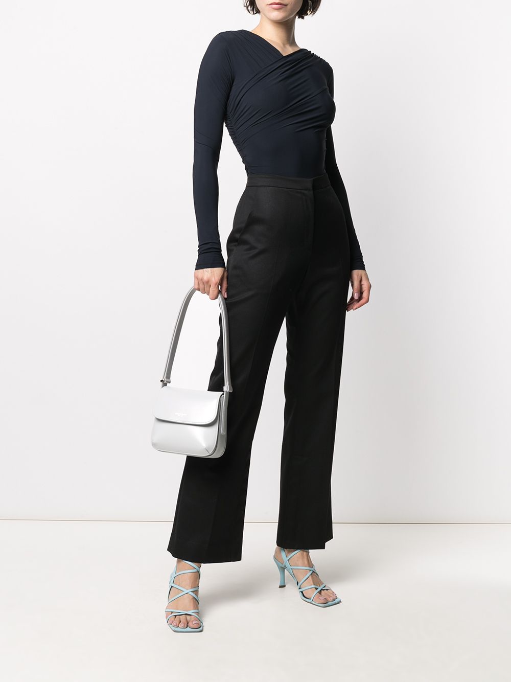 GIORGIO ARMANI Leather Shoulder Bag