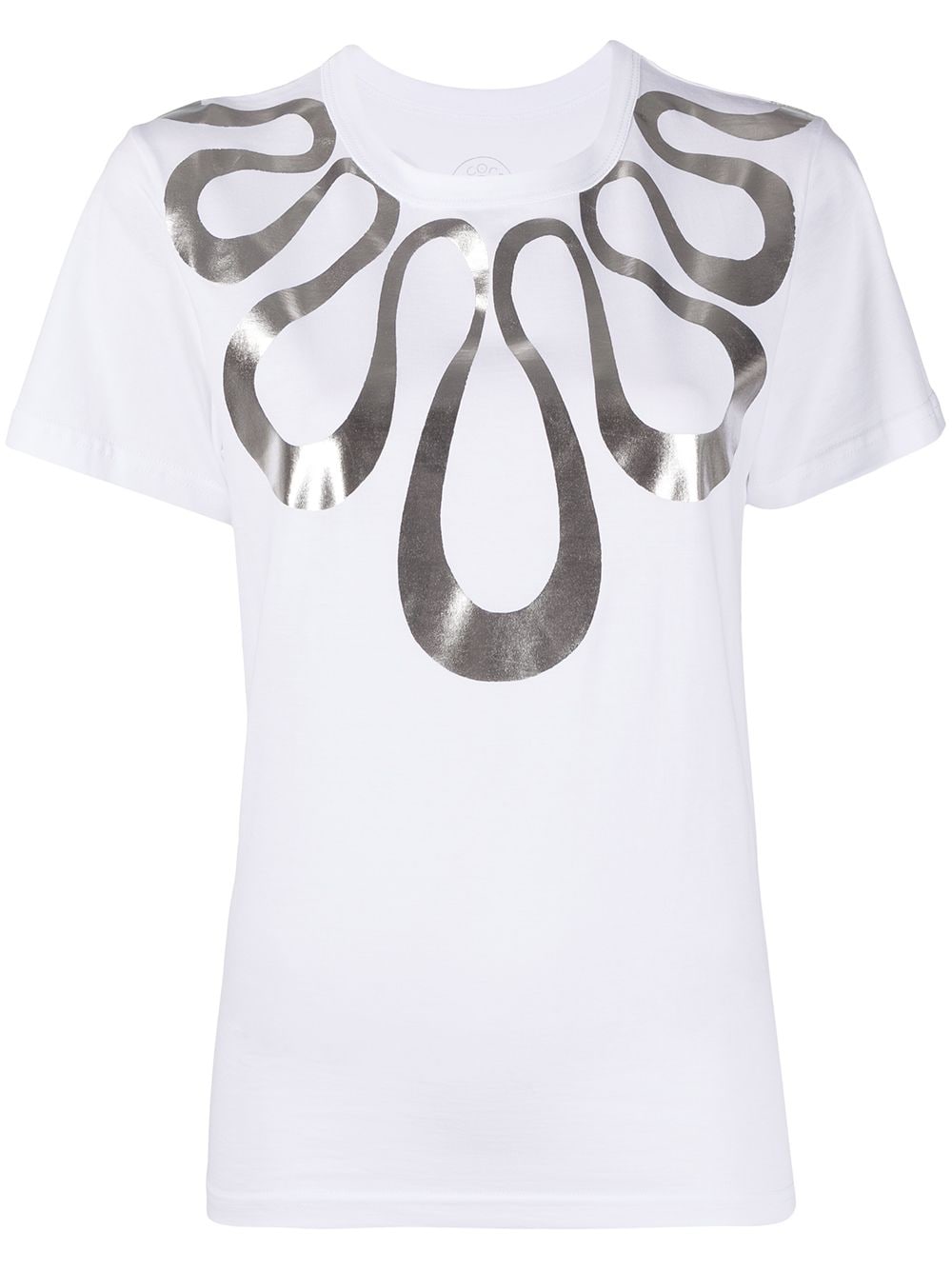 10 CORSO COMO 10 CORSO COMO Metallic Graphic T-Shirt