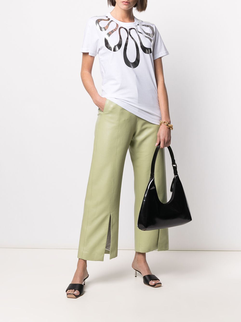 10 CORSO COMO 10 CORSO COMO Metallic Graphic T-Shirt
