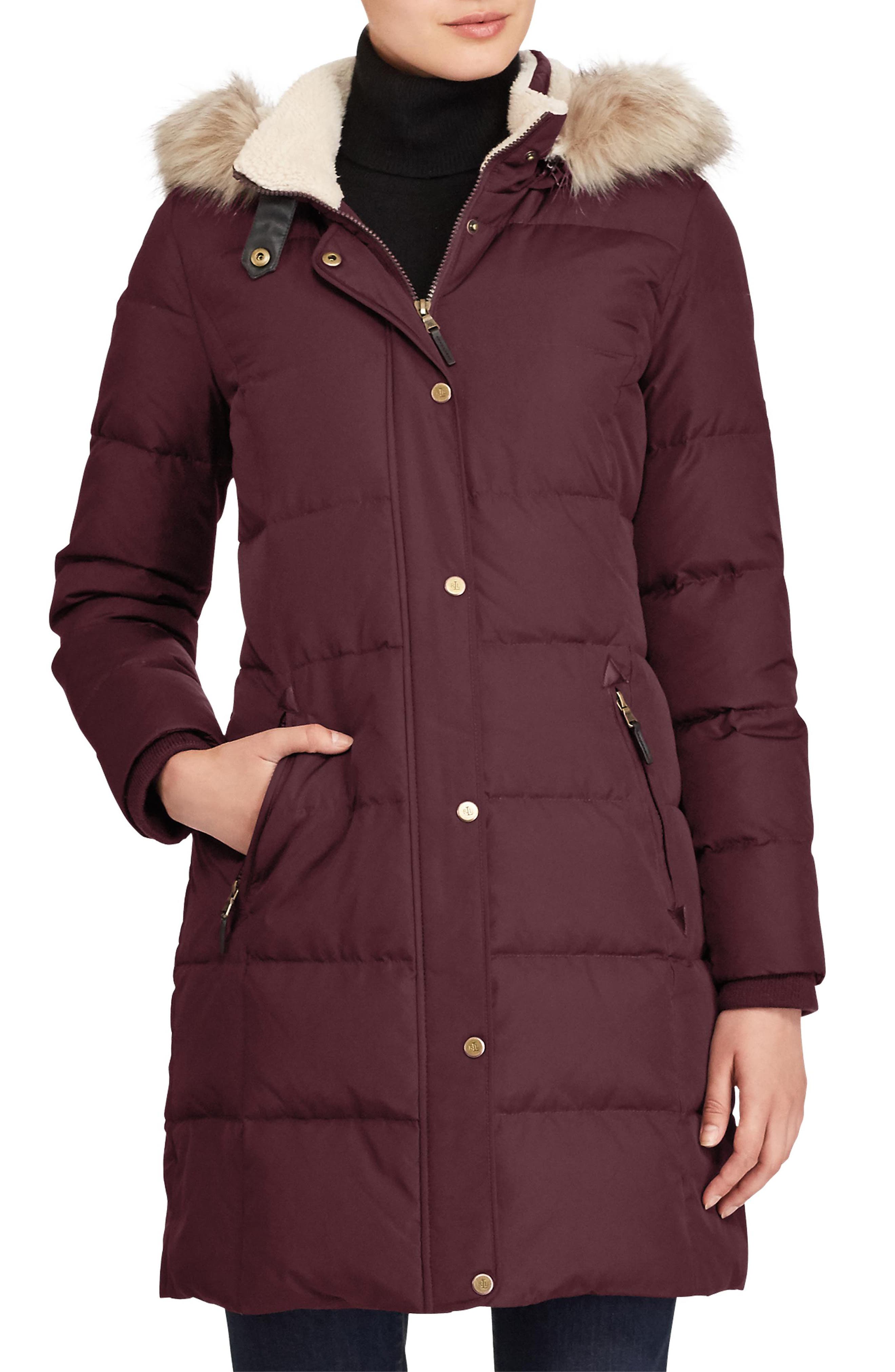 ralph lauren feather down jacket