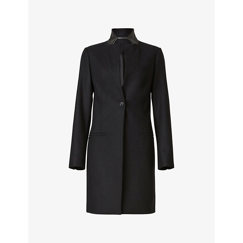 all saints leni stud coat