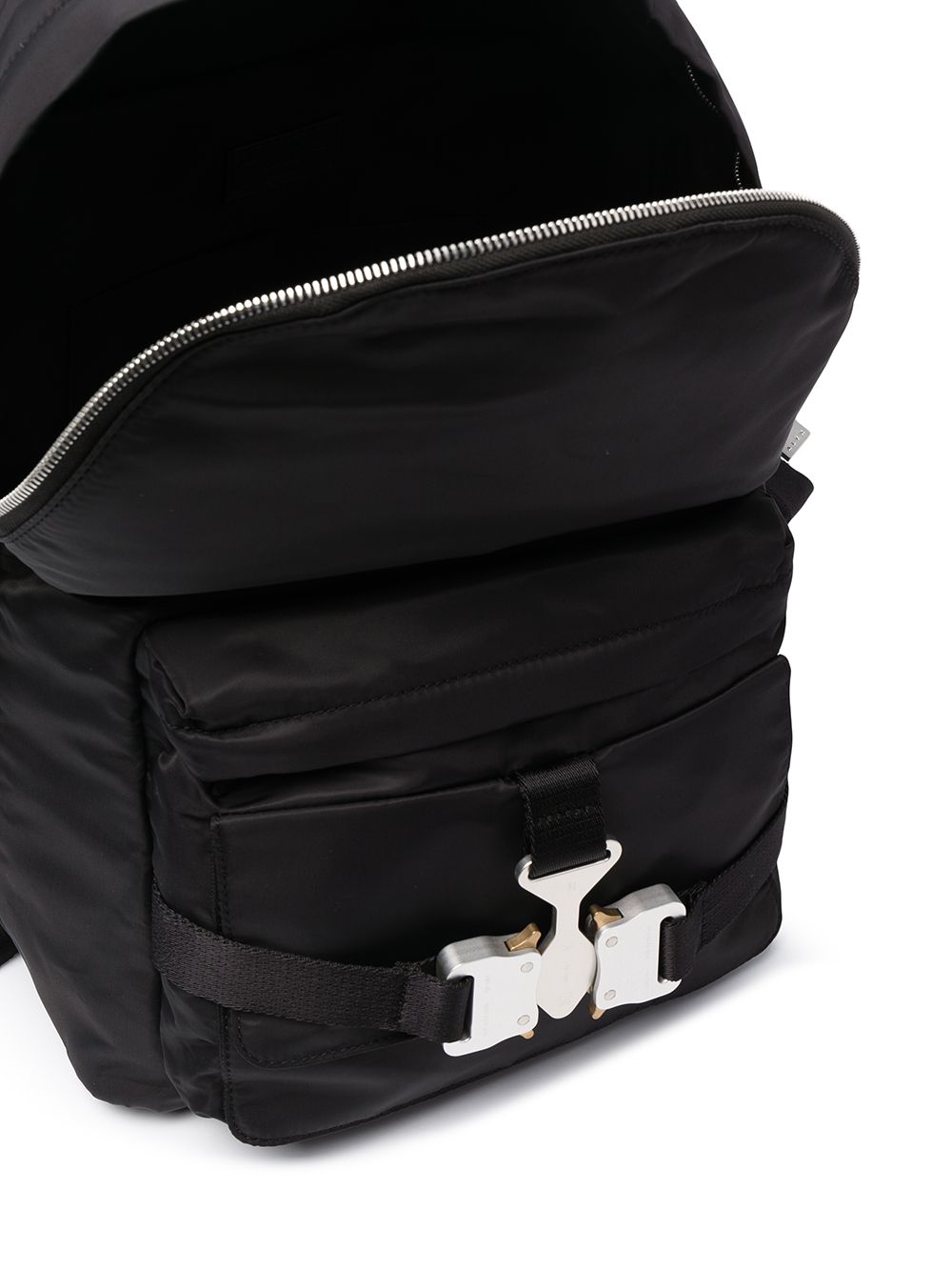 1017 Alyx 9sm Tri-Con Metal Buckle Backpack - Black | Editorialist