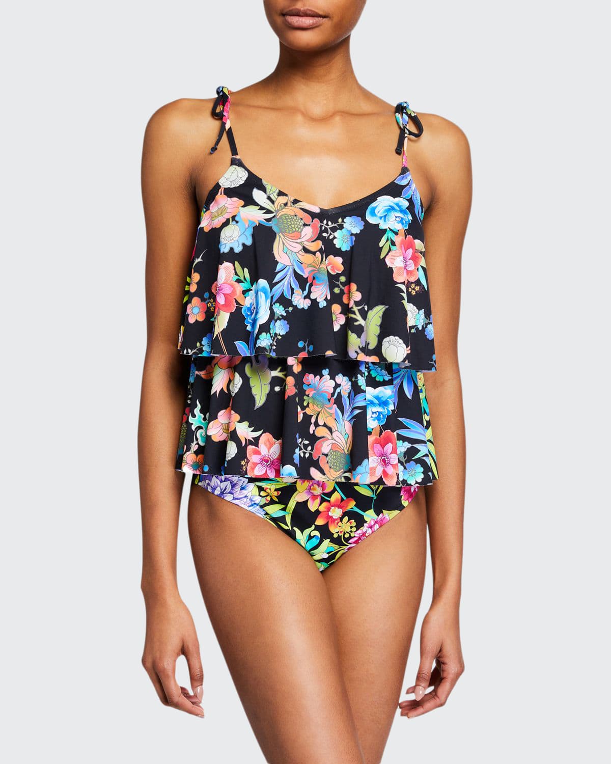 Tie tankini top Clearance