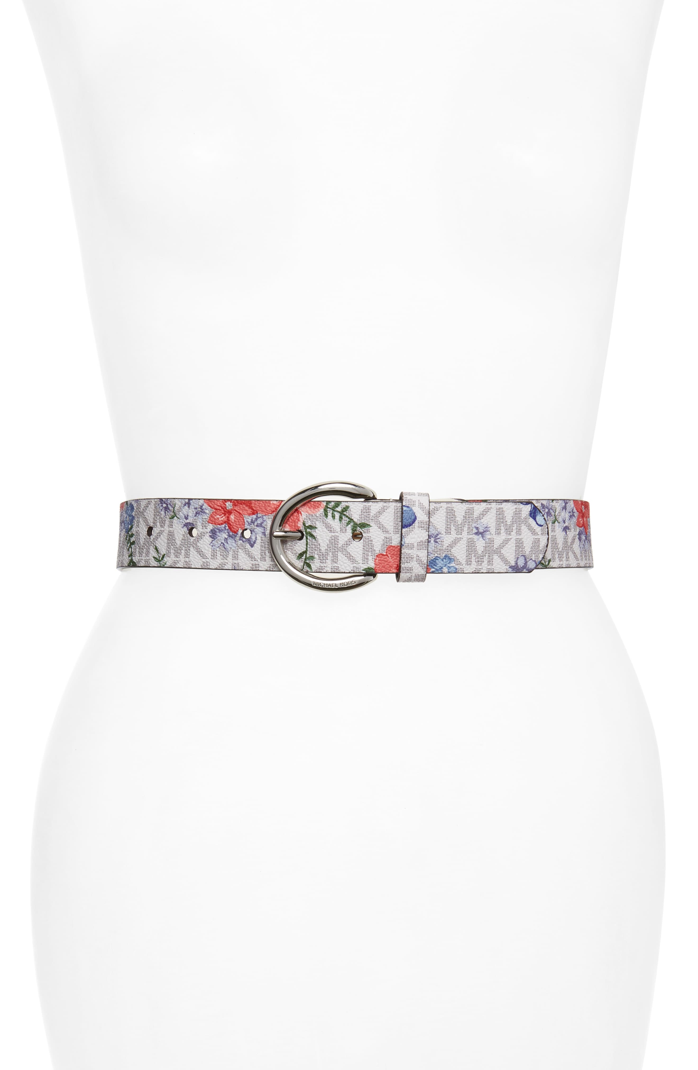 Michael kors floral belt Clearance