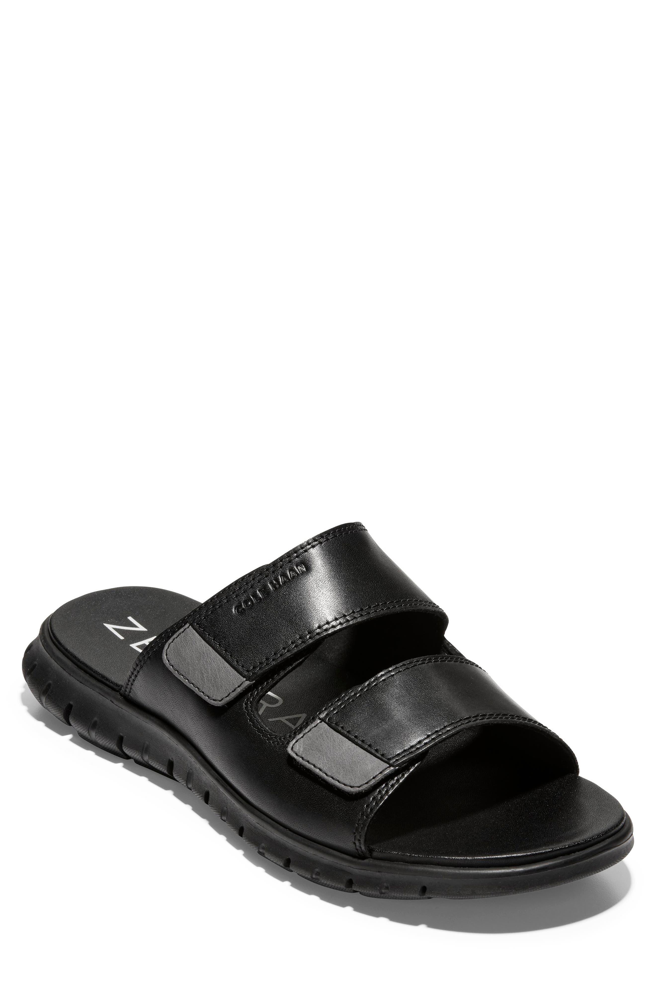 Cole Haan 2.Zerogrand Mens Size 12M Black Beach Casual Multi Strap Sandals Cole Haan + Zerogrand Sandal main image 4