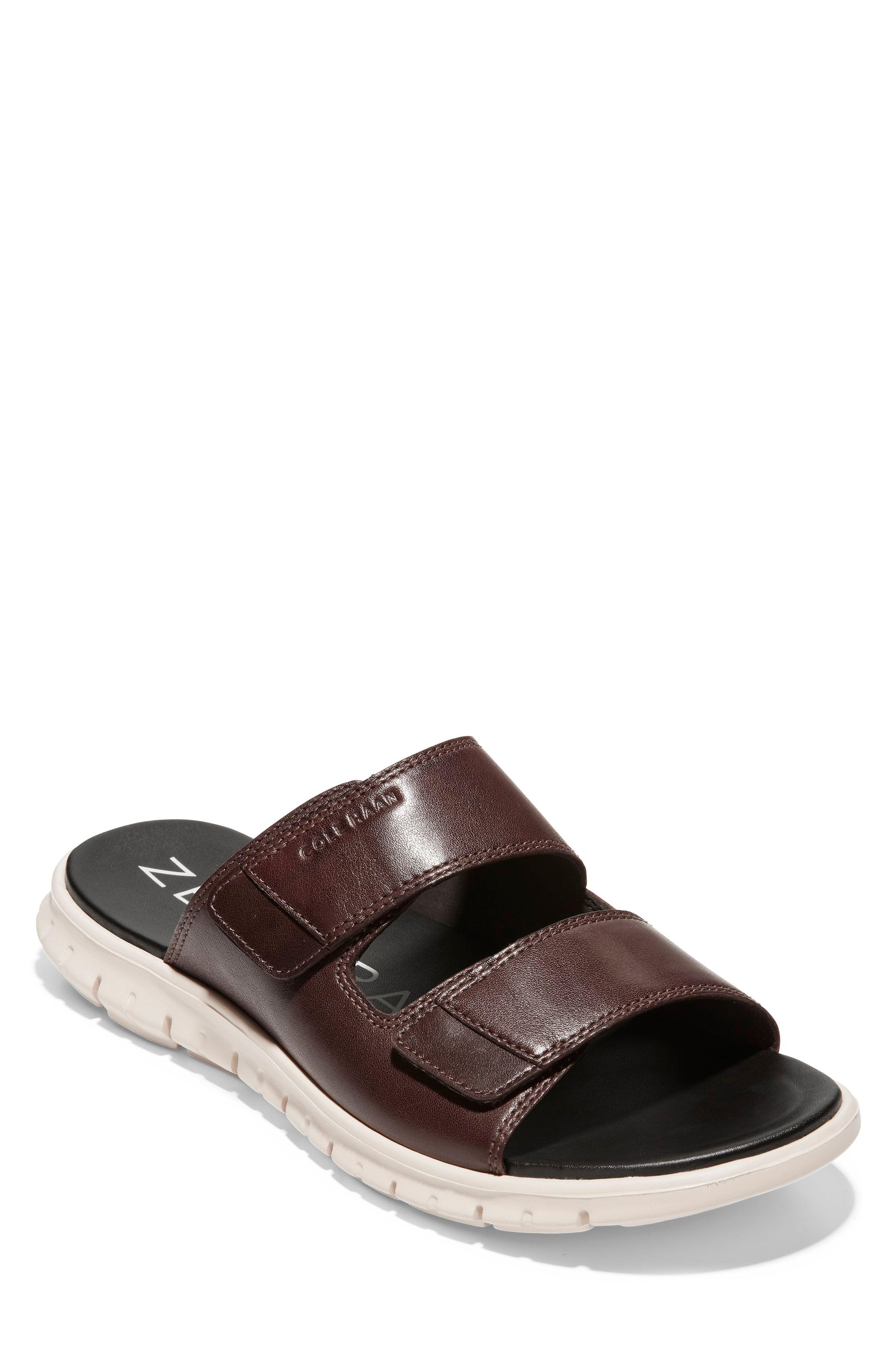 Cole Haan 2.ZeroGrand Slides Sandals Men\'s Size 12 in French Roast $140 Preowned Cole Haan Zero Grand 4ZG All Day Slide | Mercari main image 2